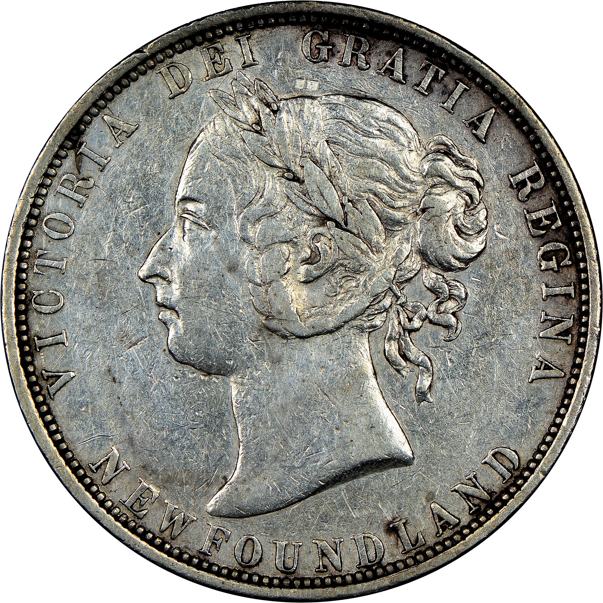 Canada NEWFOUNDLAND 50 Cents KM 6 Prices Values NGC canada-newfoundland-50-cents-km-6-prices-values-ngc