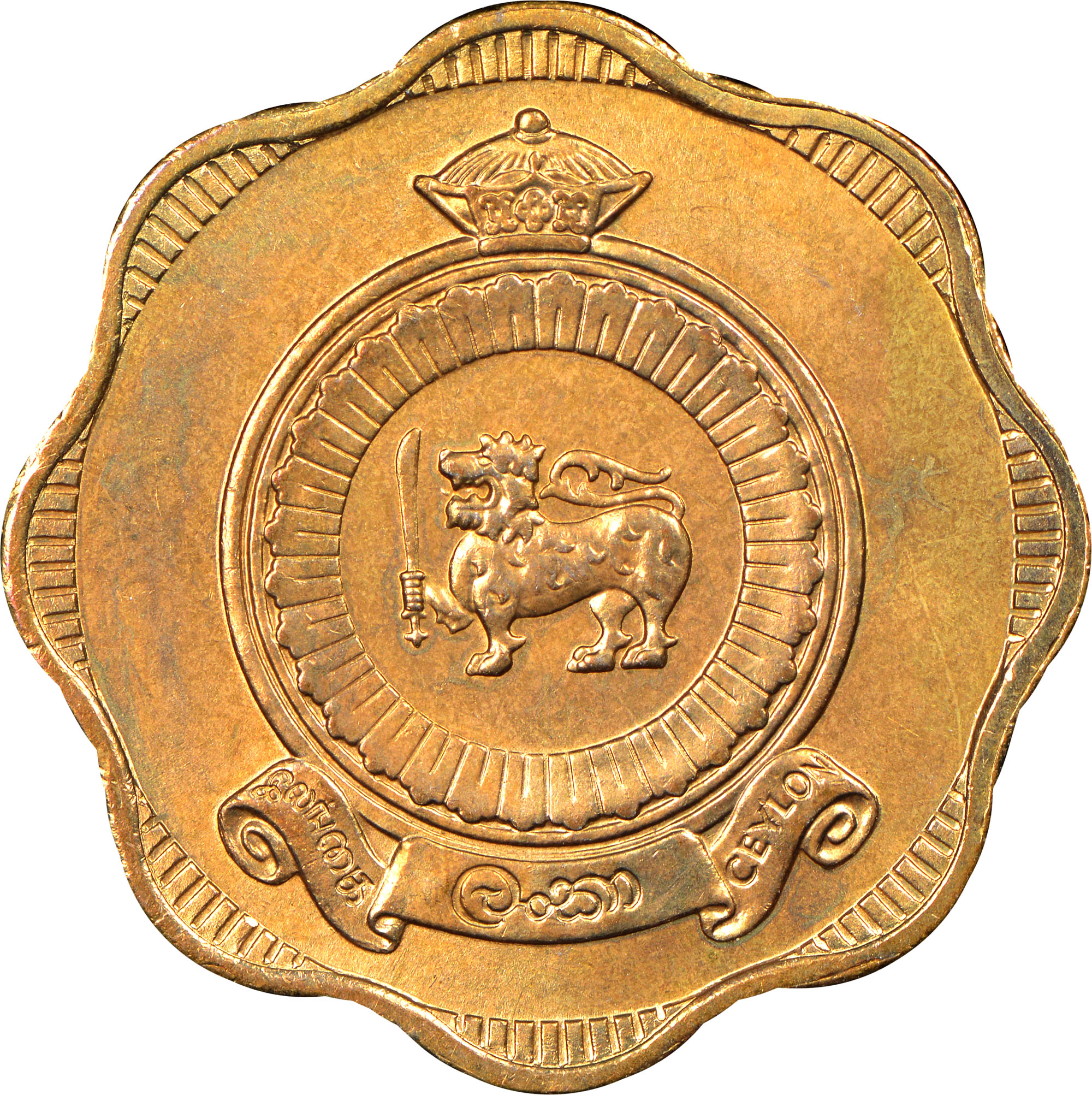 Ceylon 10 Cents KM 130 Prices & Values | NGC