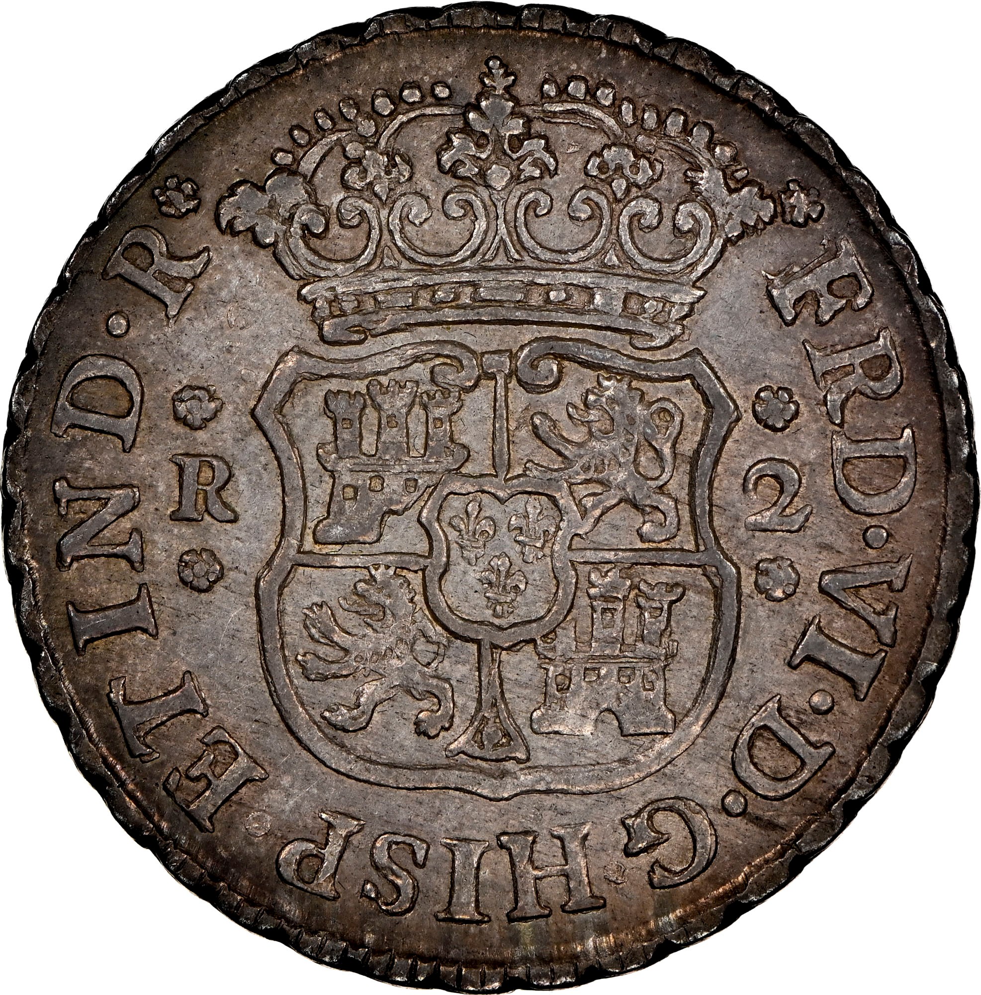 Mexico SPANISH COLONY 2 Reales KM 86.1 Prices & Values | NGC