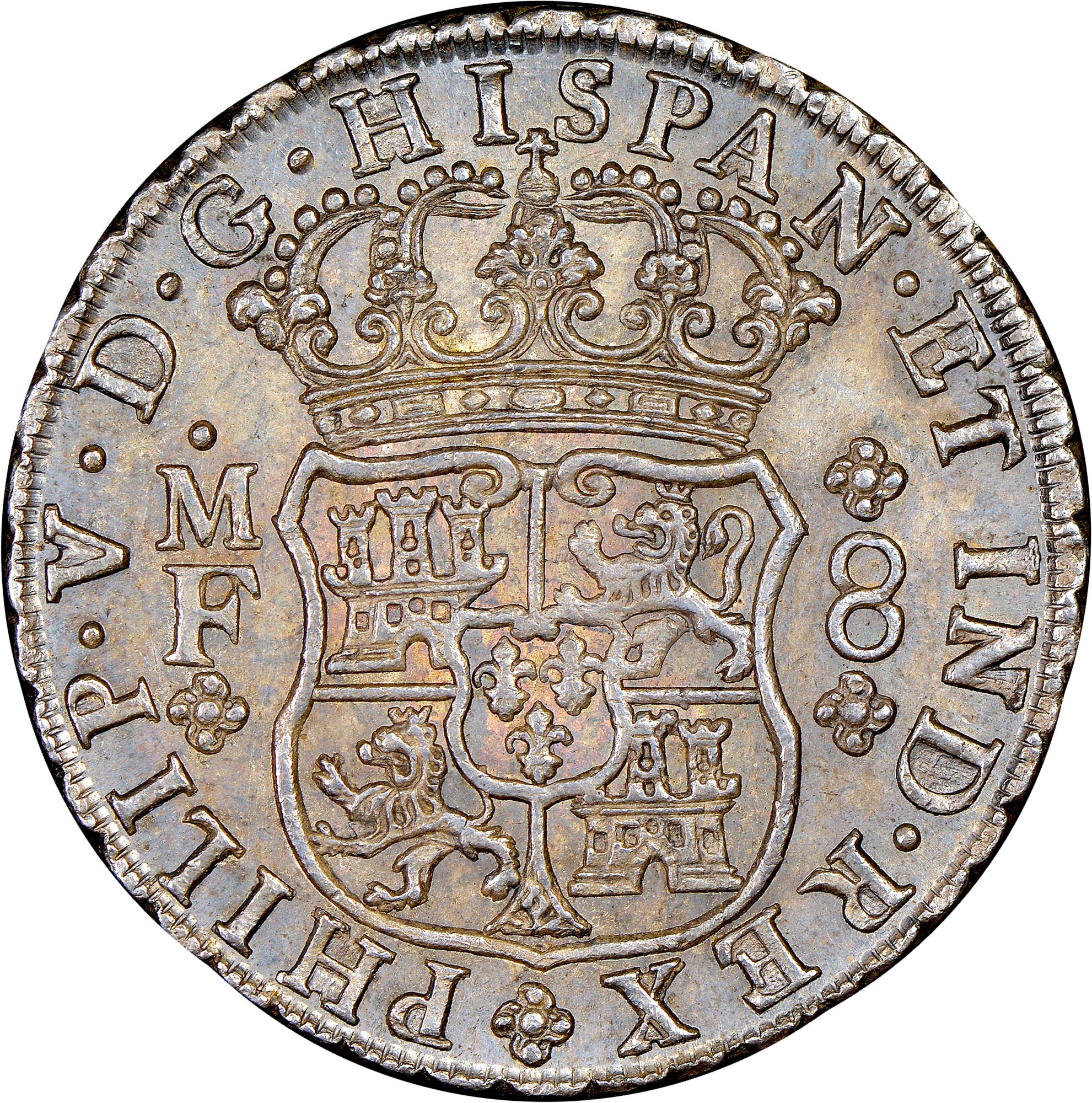 Mexico SPANISH COLONY 8 Reales KM 103 Prices & Values | NGC