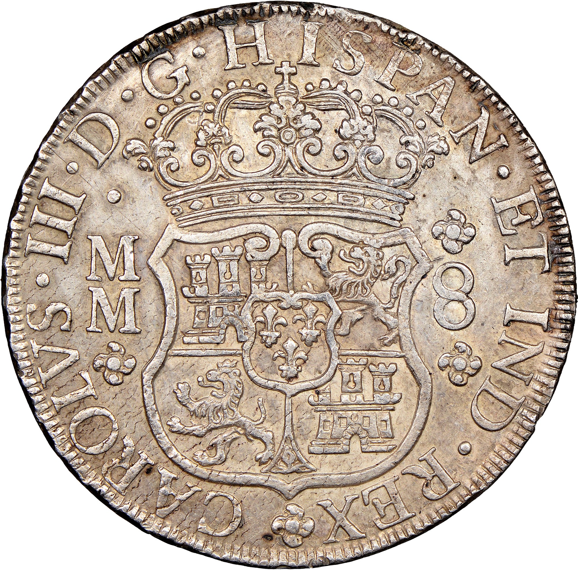 Mexico SPANISH COLONY 8 Reales KM 105 Prices & Values | NGC