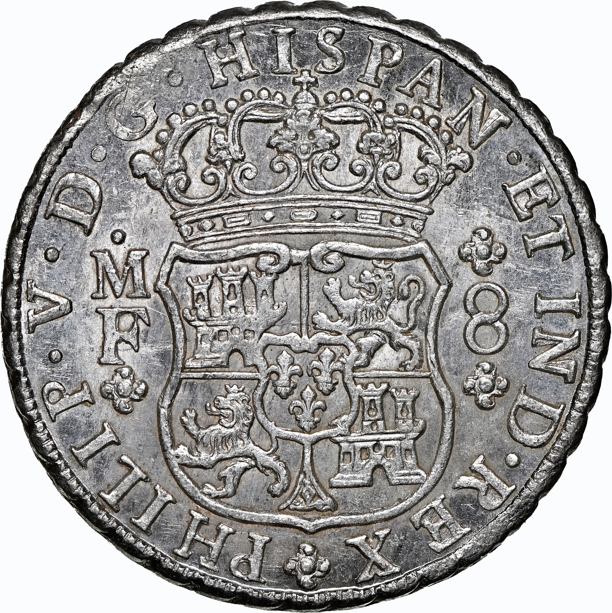 Mexico SPANISH COLONY 8 Reales KM 103 Prices & Values | NGC