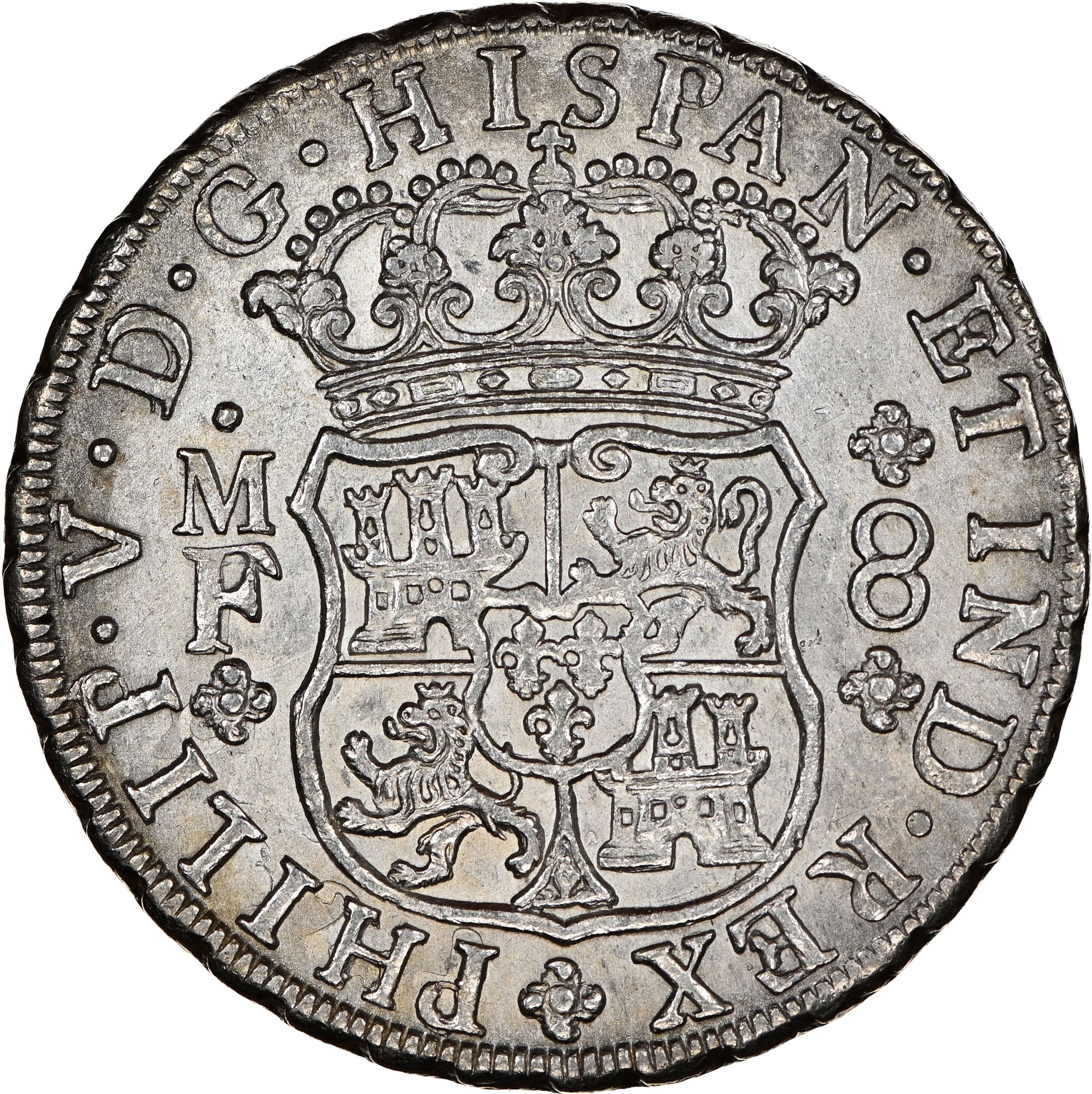 Mexico SPANISH COLONY 8 Reales KM 103 Prices & Values | NGC