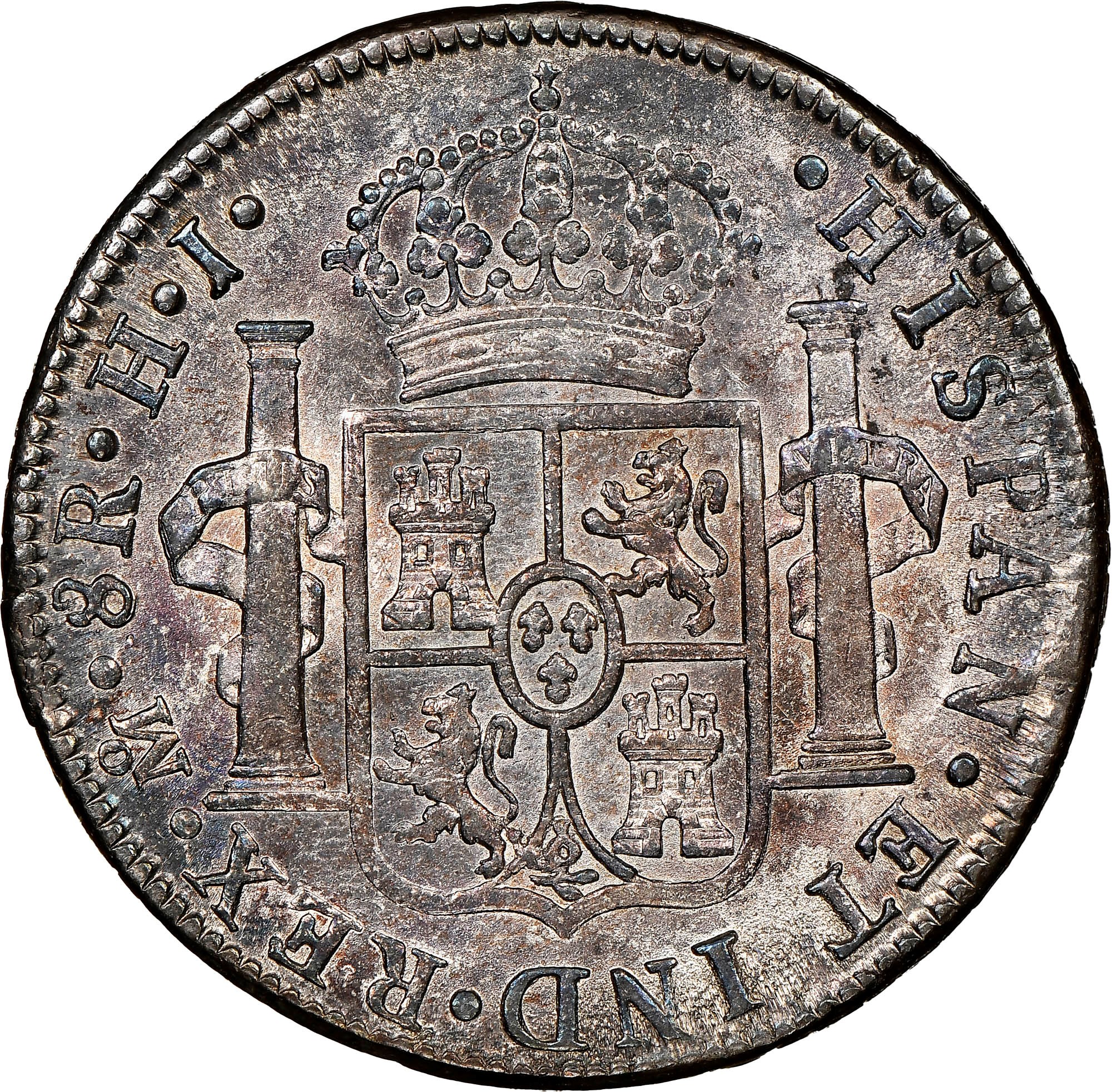 Mexico SPANISH COLONY 8 Reales KM 110 Prices & Values | NGC