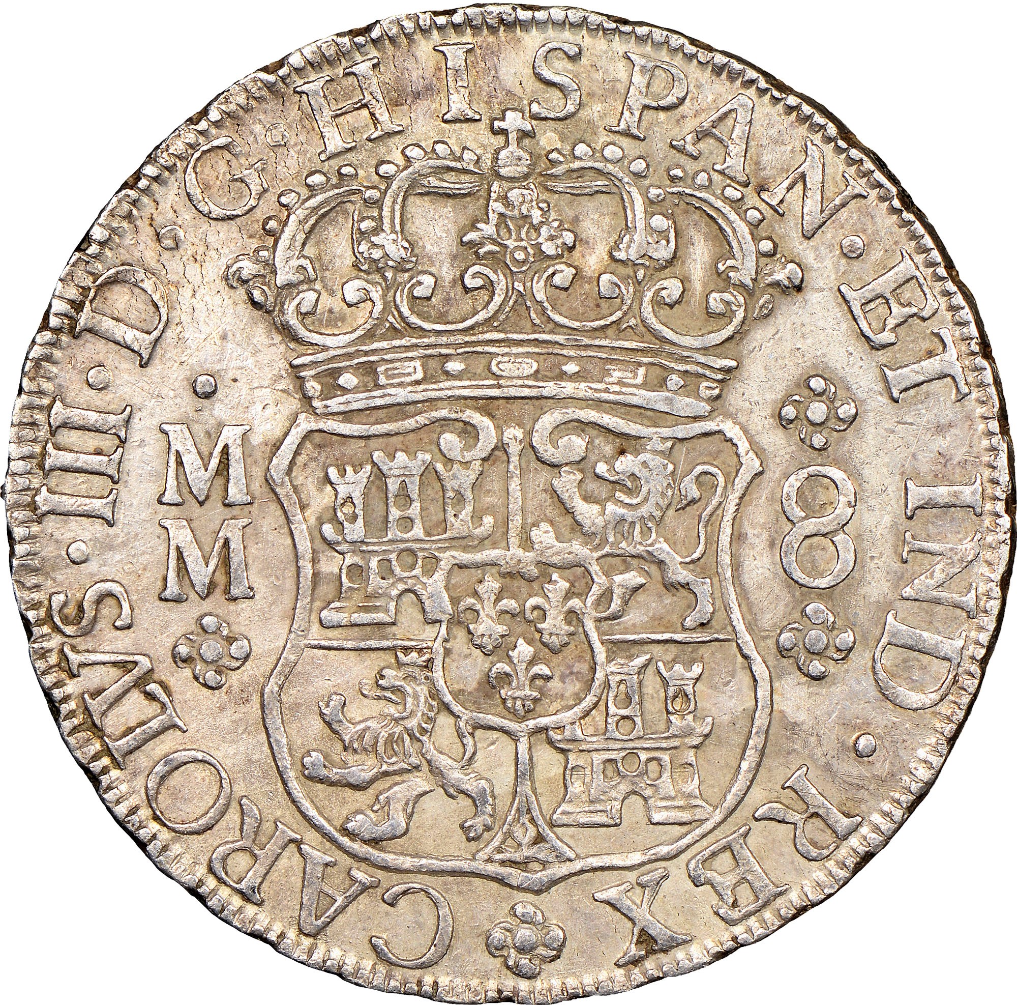 Mexico SPANISH COLONY 8 Reales KM 105 Prices & Values | NGC
