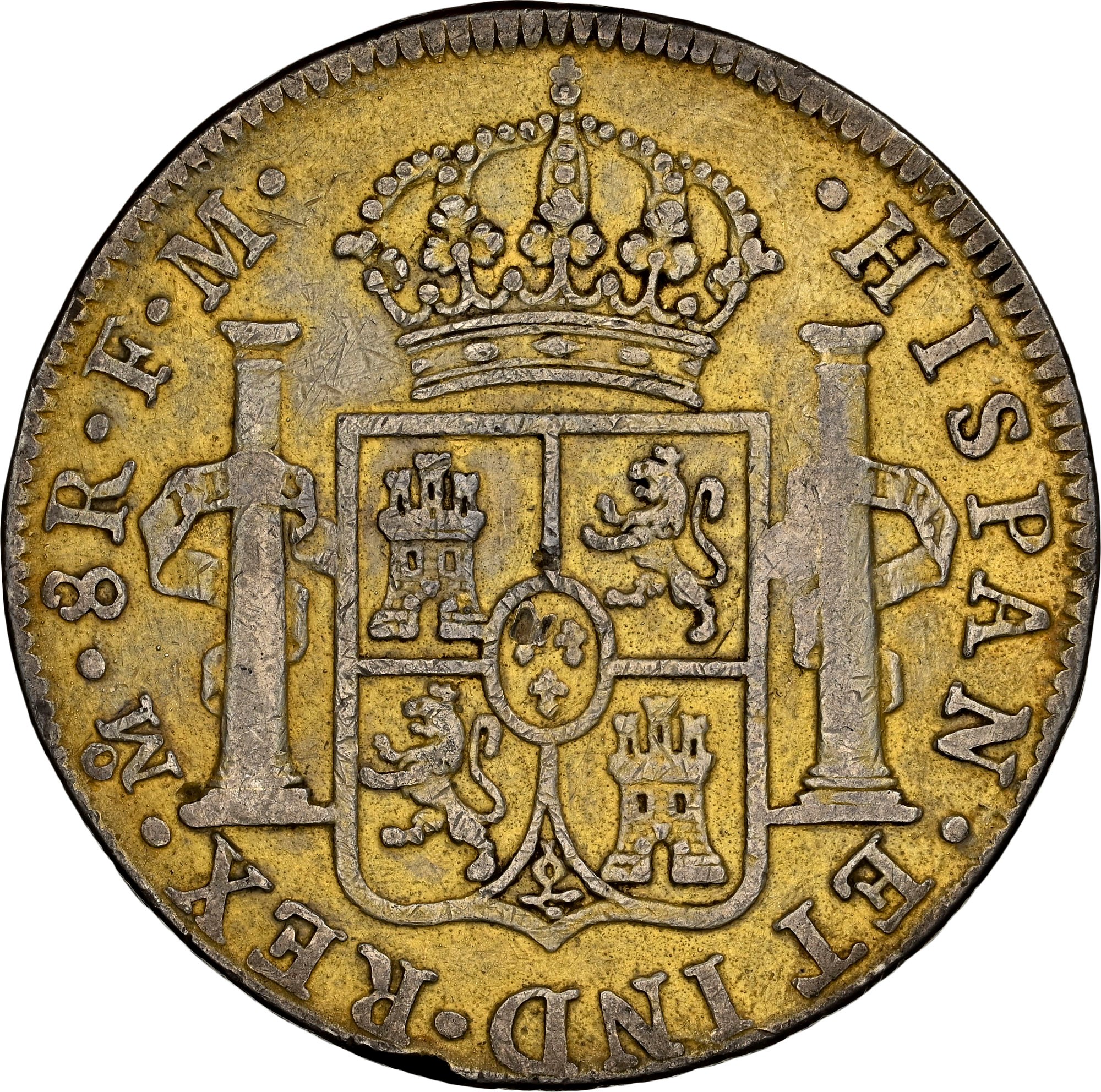 Mexico SPANISH COLONY 8 Reales KM 106.2 Prices & Values | NGC