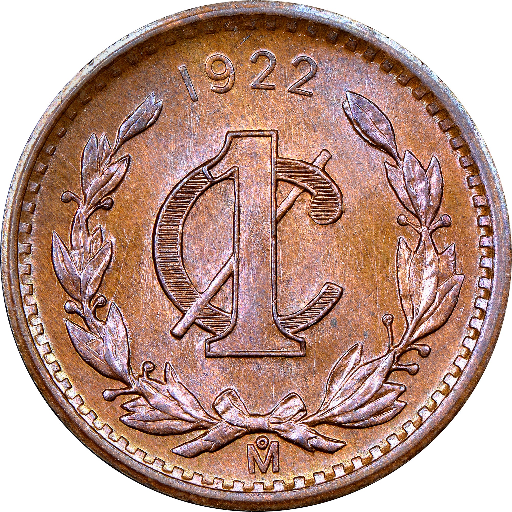 Mexico ESTADOS UNIDOS MEXICANOS Centavo KM 415 Prices & Values | NGC