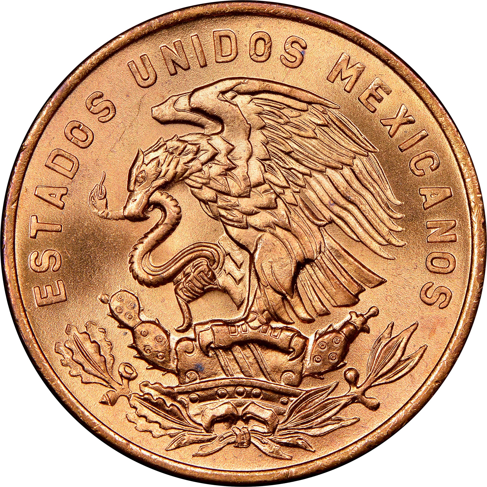 Mexico ESTADOS UNIDOS MEXICANOS 20 Centavos KM 440 Prices Values N Mexico ESTADOS UNIDOS MEXICANOS 20 Centavos KM 440 Prices Values N