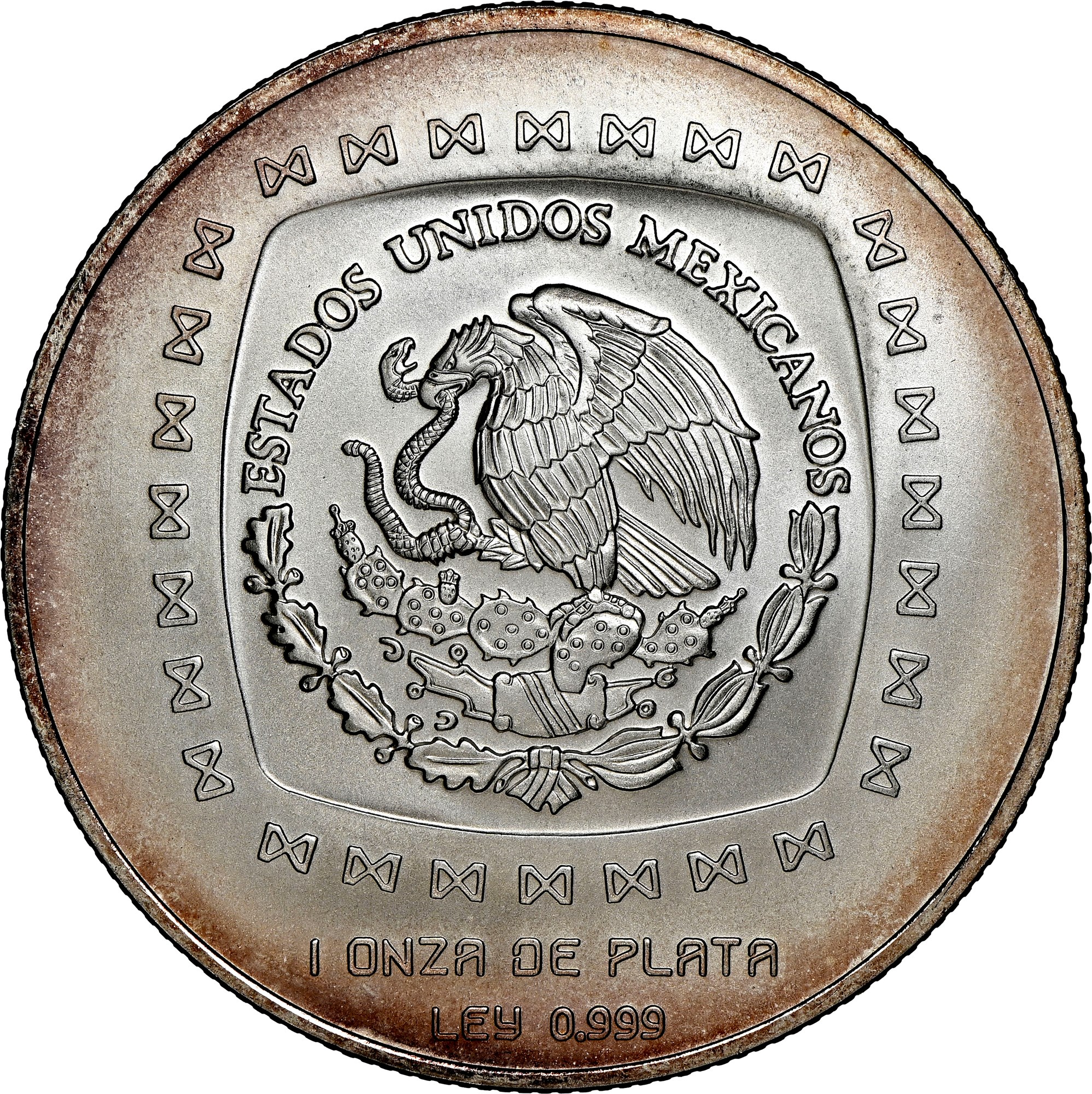 Mexico ESTADOS UNIDOS MEXICANOS 5 Pesos KM 596 Prices & Values | NGC