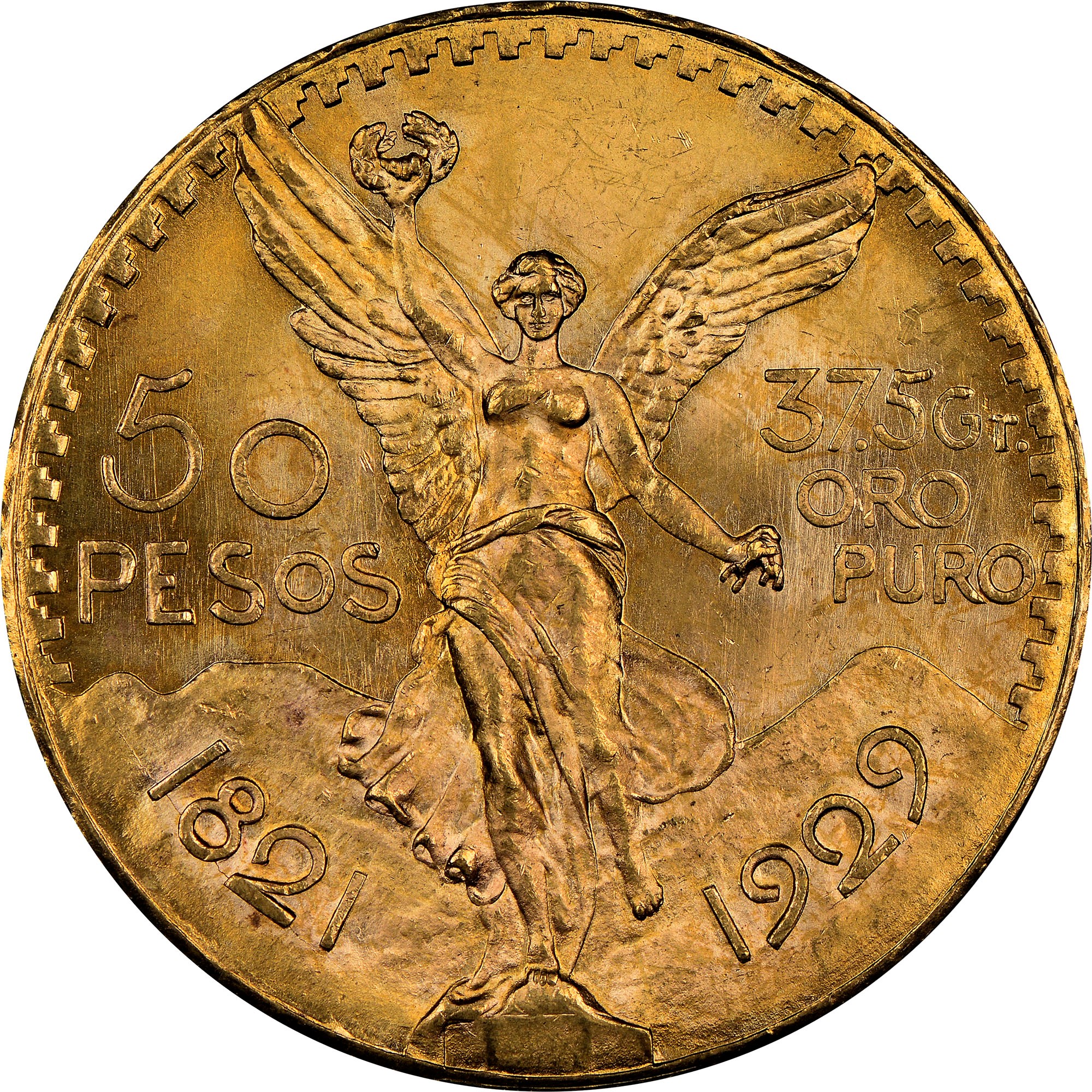 Mexico ESTADOS UNIDOS MEXICANOS 50 Pesos KM 481 Prices & Values | NGC