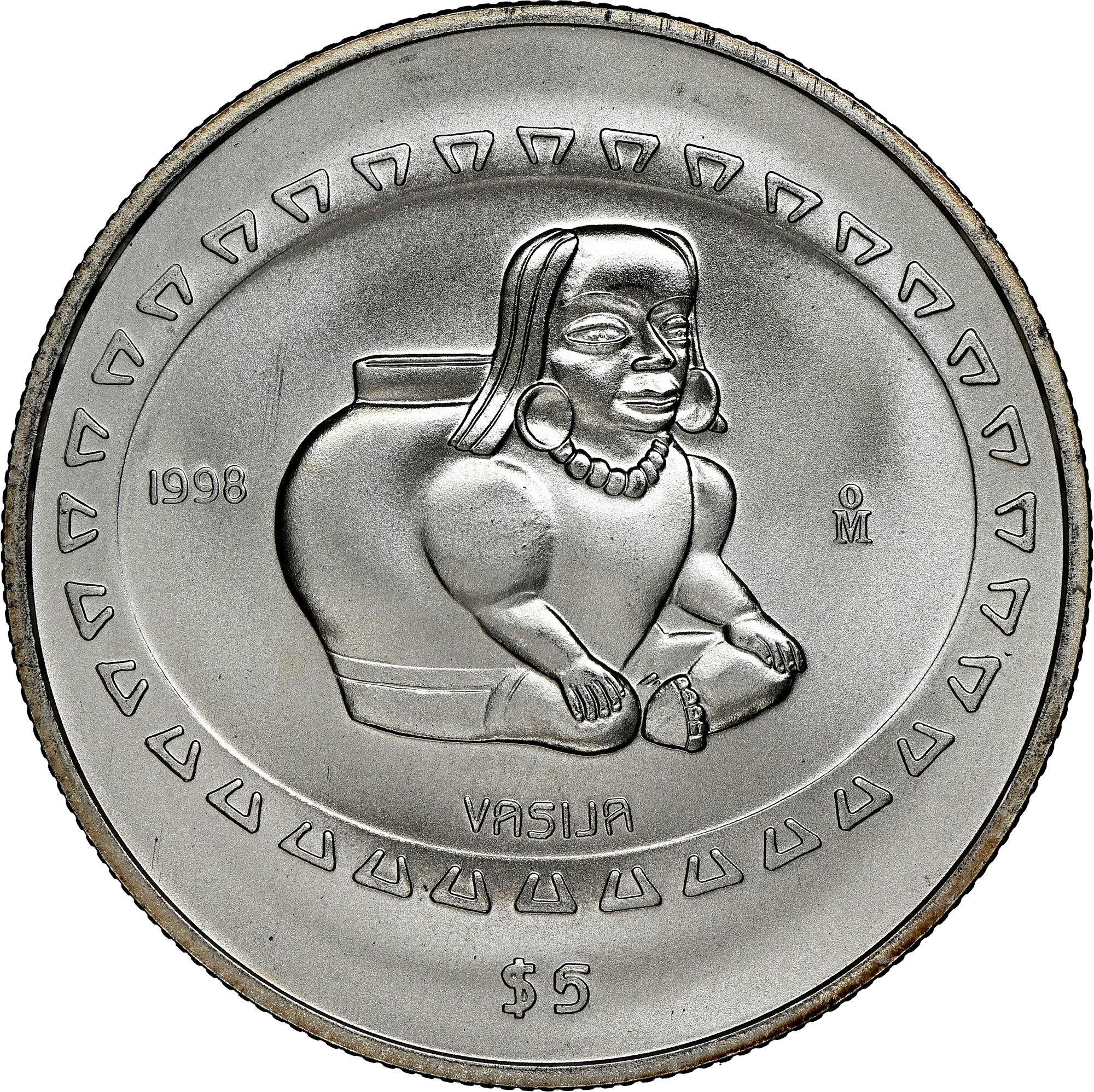 Mexico ESTADOS UNIDOS MEXICANOS 5 Pesos KM 621 Prices & Values | NGC