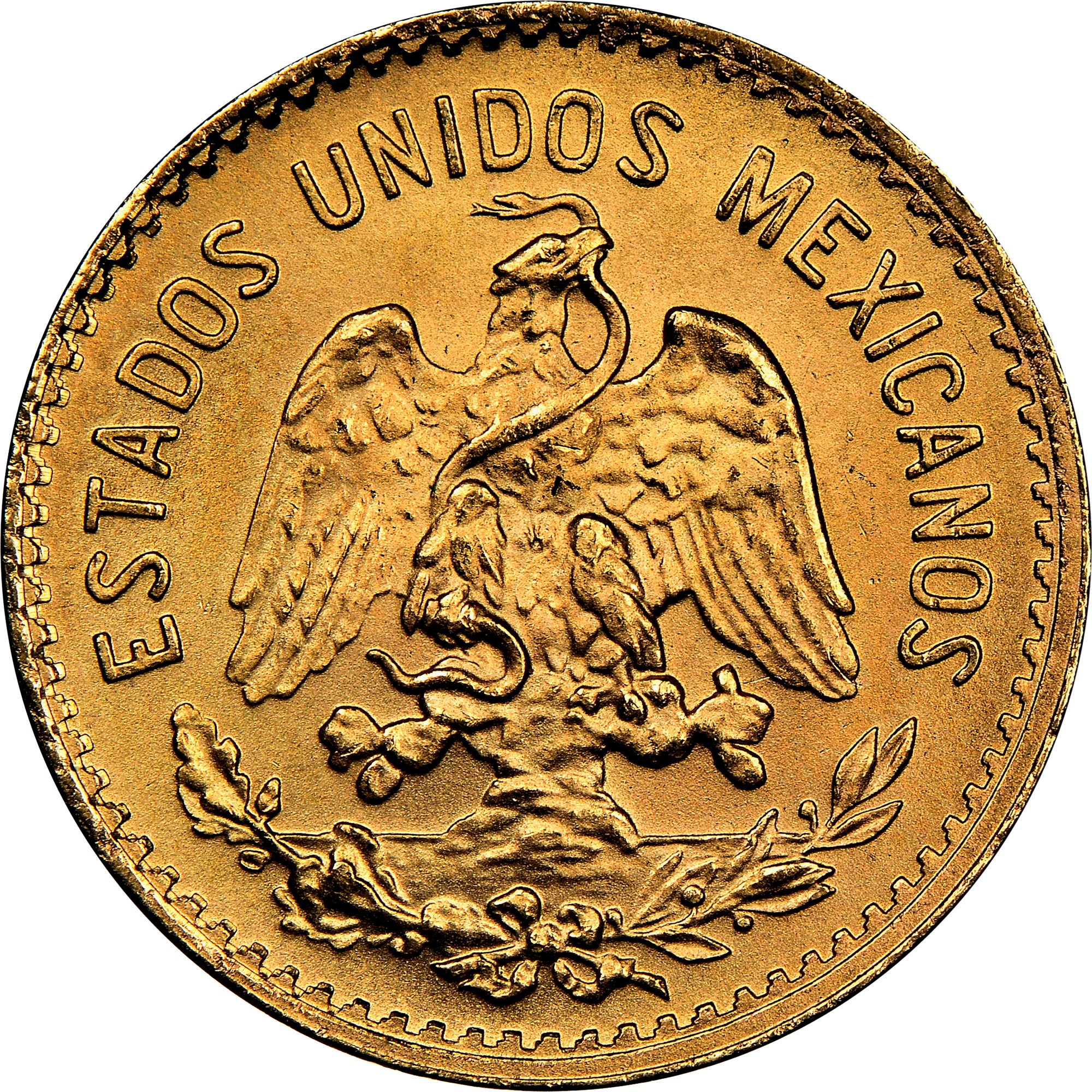 Mexico ESTADOS UNIDOS MEXICANOS 5 Pesos KM 464 Prices & Values | NGC