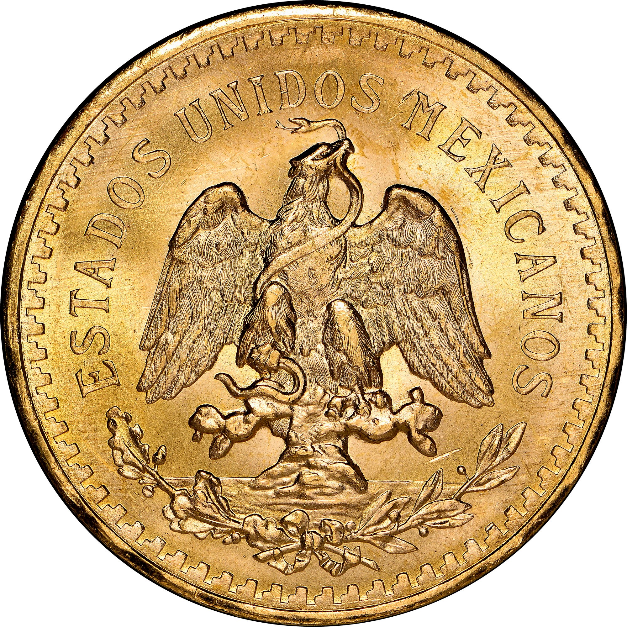 Mexico ESTADOS UNIDOS MEXICANOS 50 Pesos KM 482 Prices & Values | NGC