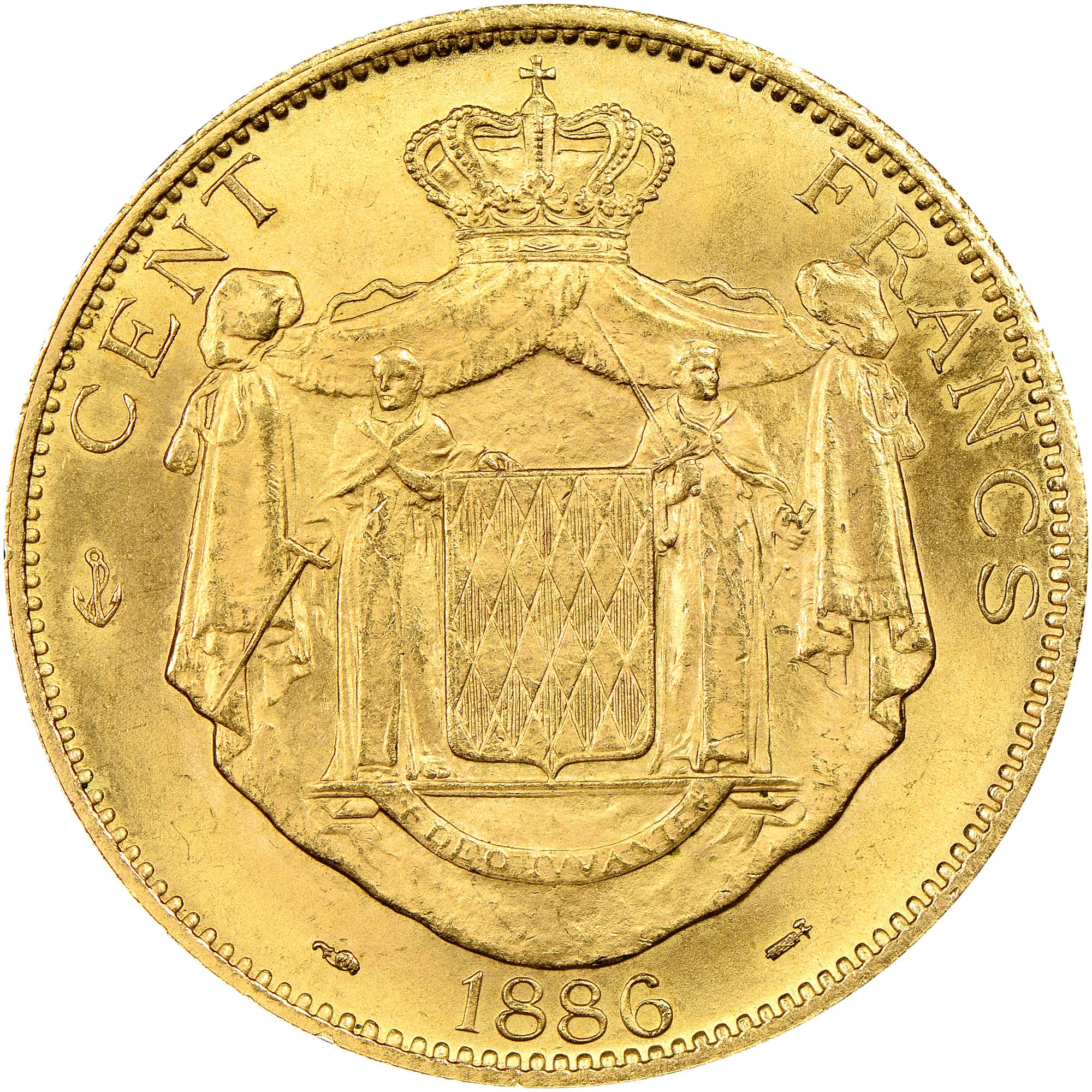 Monaco 100 Francs KM 99 Prices & Values | NGC