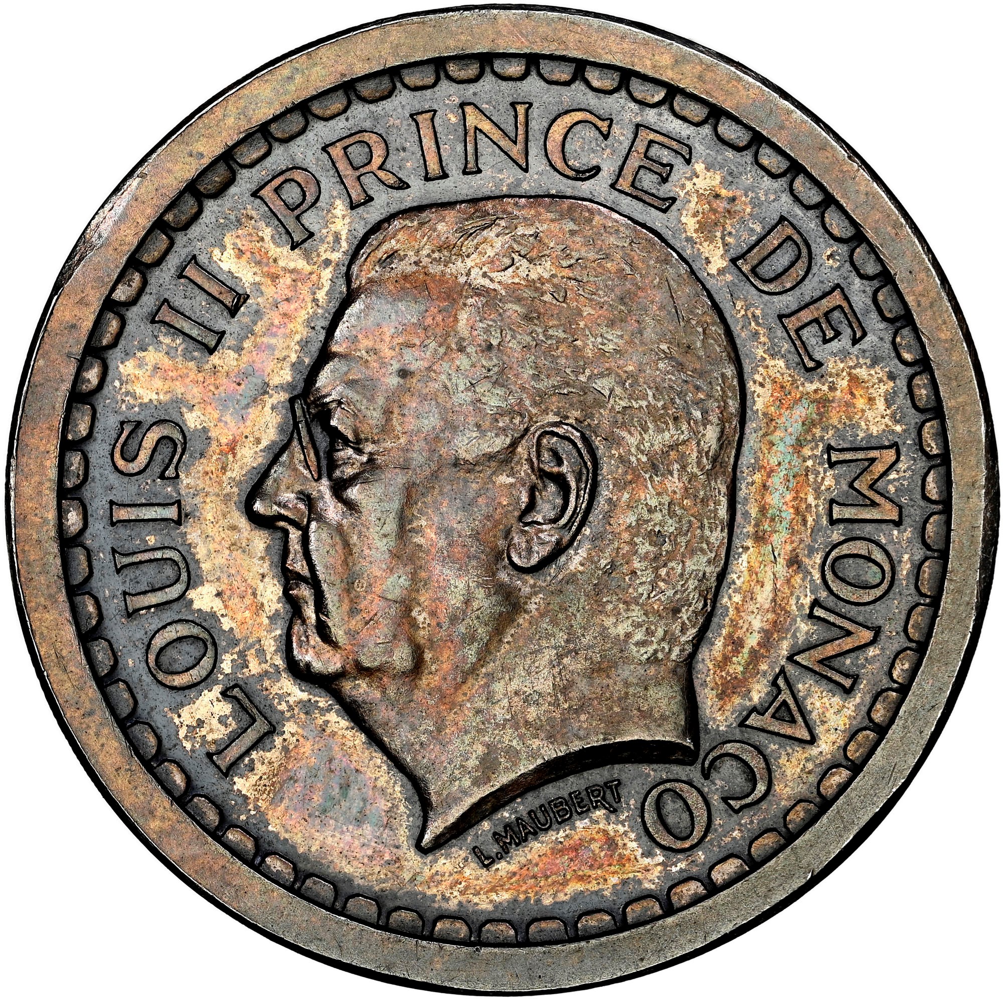 Monaco 2 Francs KM E13 Prices & Values | NGC