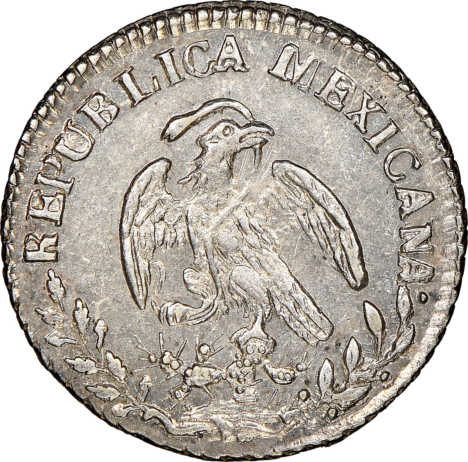 Mexico FIRST REPUBLIC 1/2 Real KM 370.7 Prices & Values | NGC