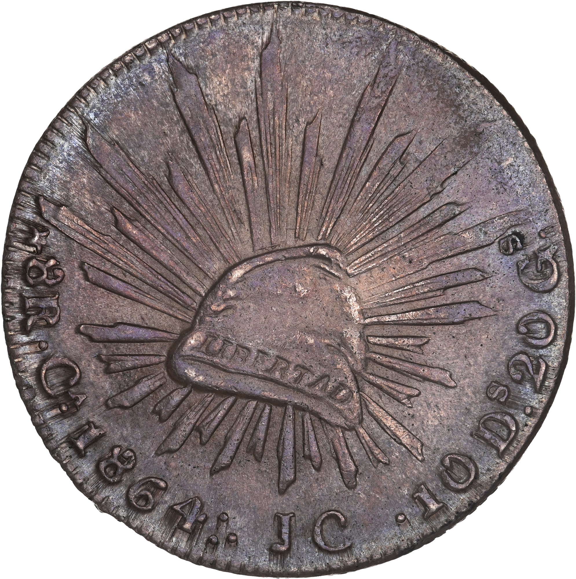 Mexico FIRST REPUBLIC 8 Reales KM 377.2 Prices & Values | NGC