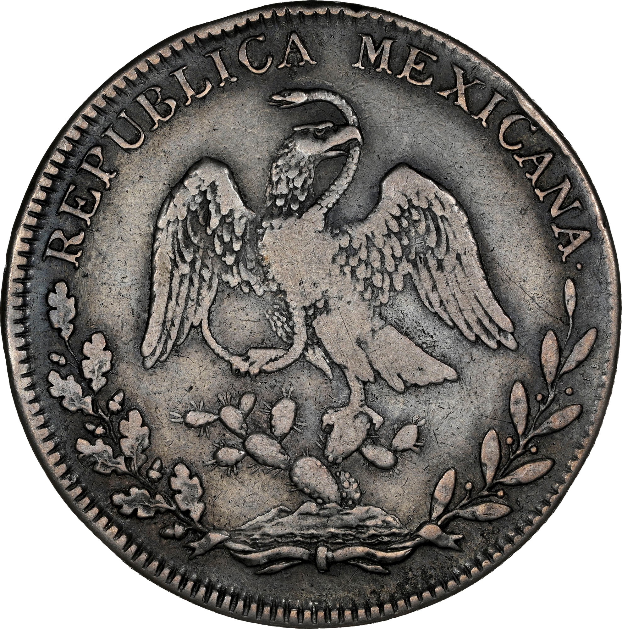 Mexico FIRST REPUBLIC 4 Reales KM 375.4 Prices & Values | NGC