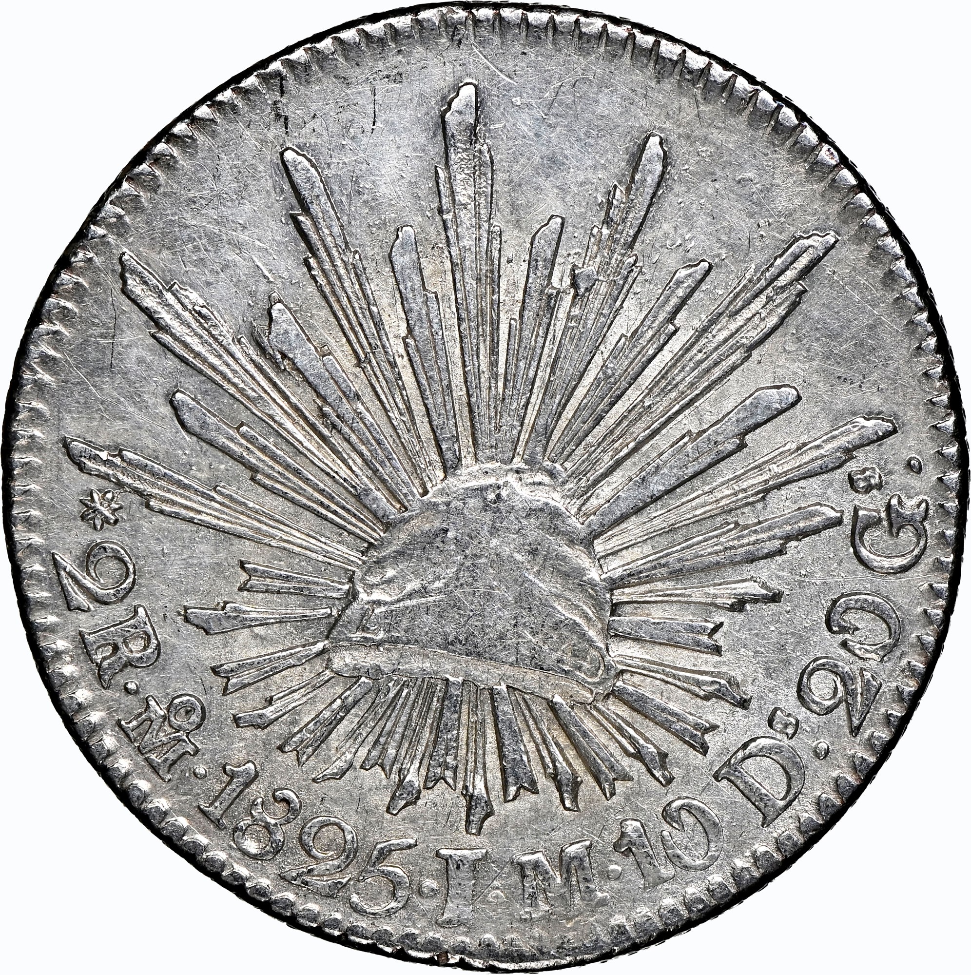 Mexico FIRST REPUBLIC 2 Reales KM 374.10 Prices & Values | NGC