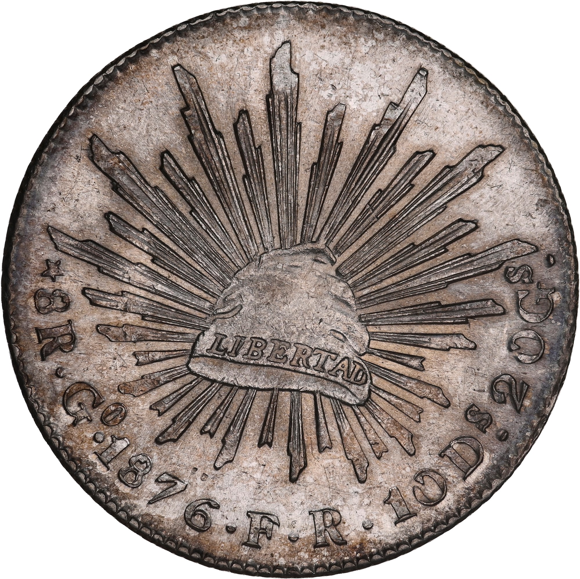 Mexico FIRST REPUBLIC 8 Reales KM 377.8 Prices & Values | NGC