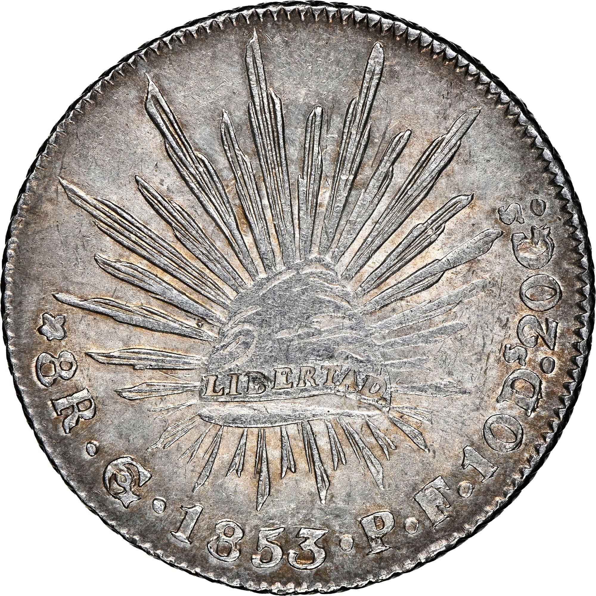 Mexico FIRST REPUBLIC 8 Reales KM 377.8 Prices & Values | NGC