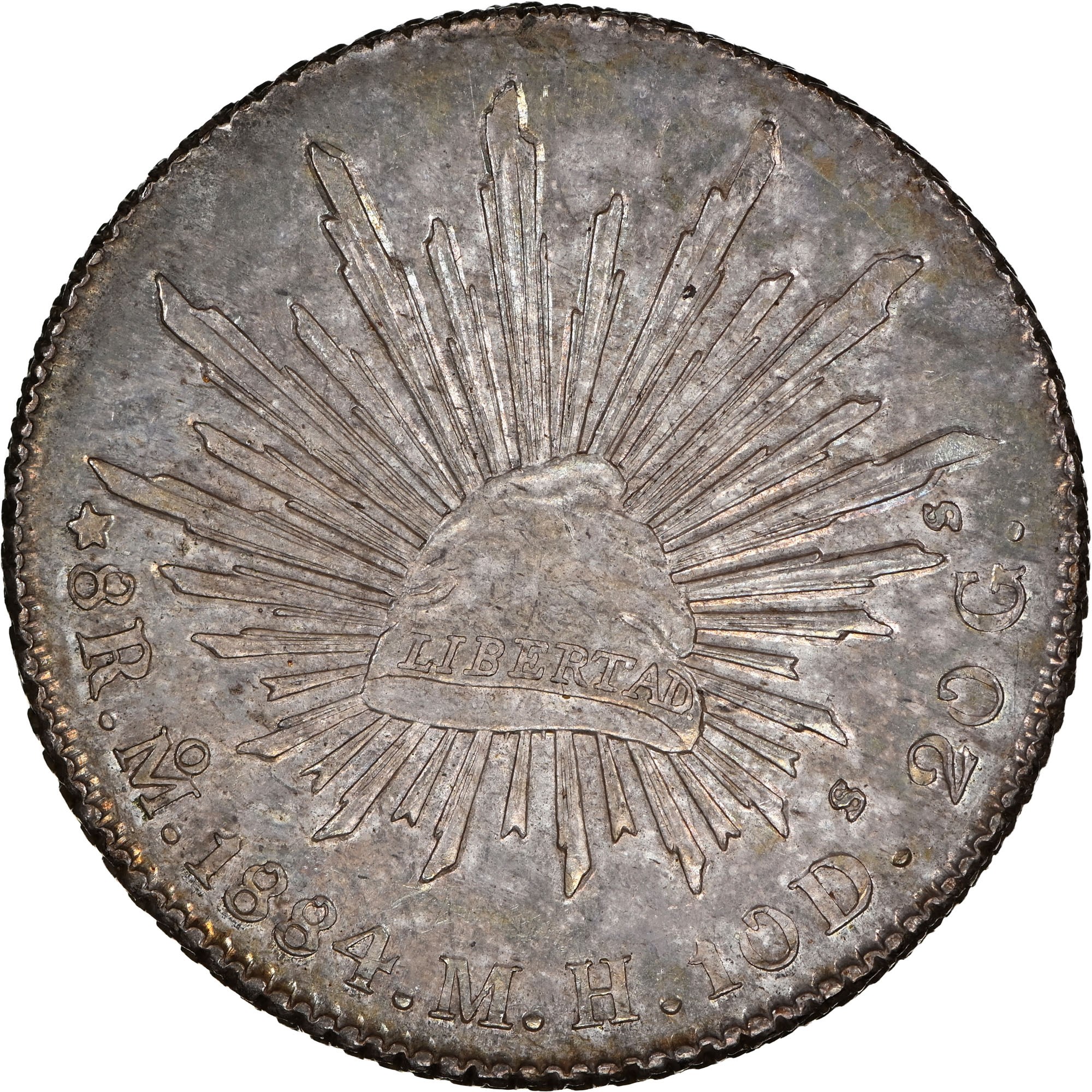 Mexico FIRST REPUBLIC 8 Reales KM 377.10 Prices & Values | NGC