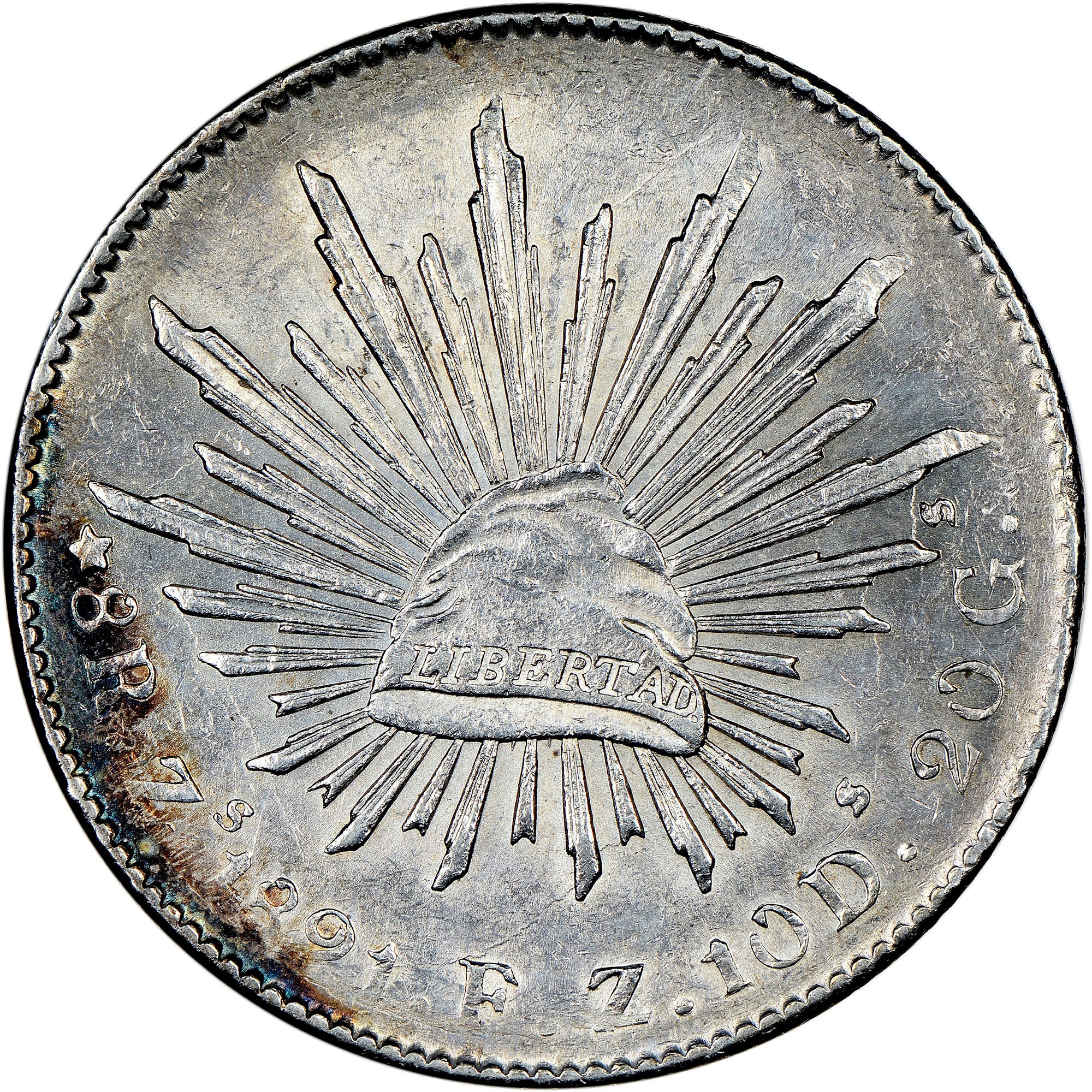 Mexico FIRST REPUBLIC 8 Reales KM 377.13 Prices & Values | NGC