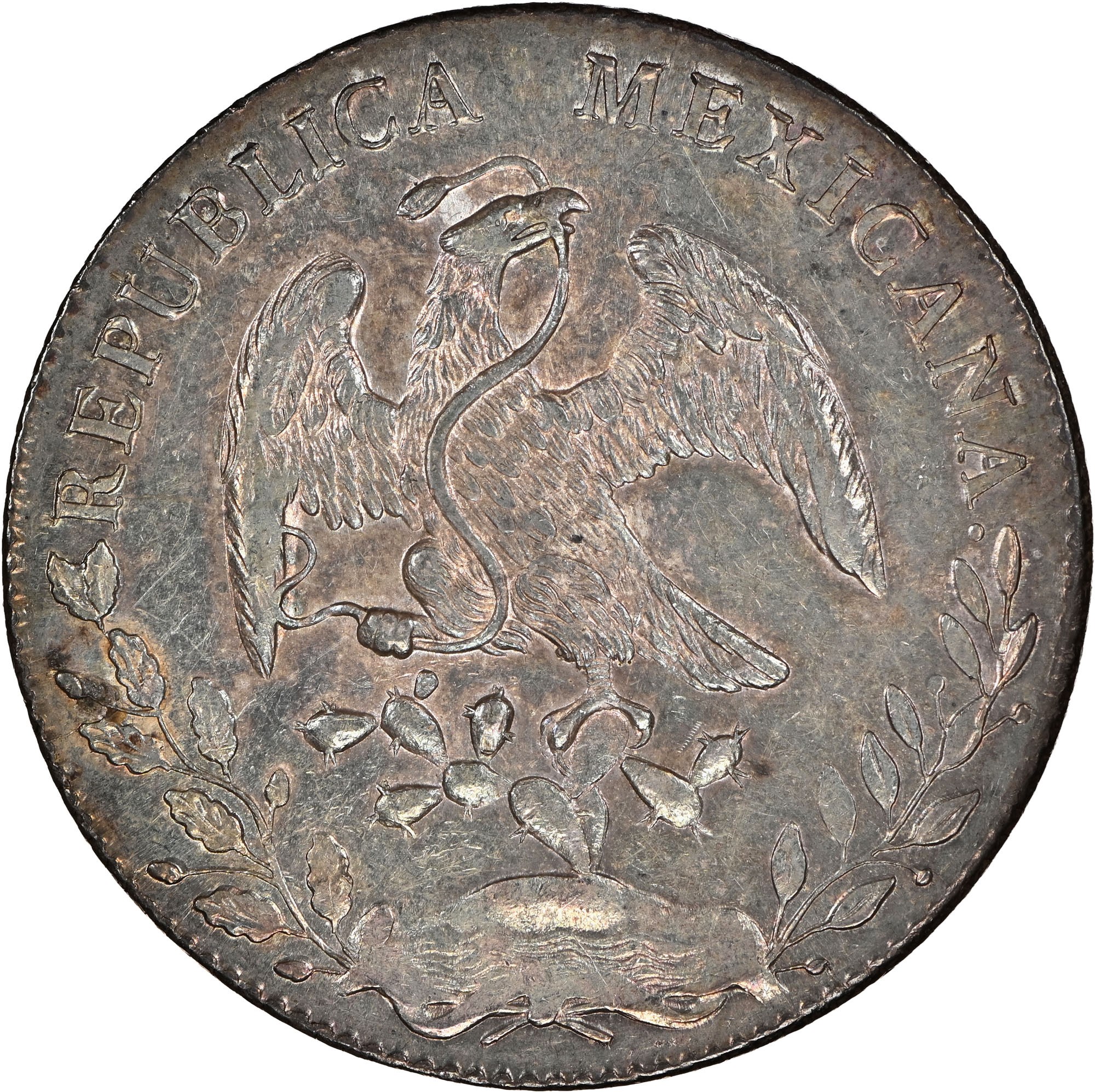 Mexico FIRST REPUBLIC 8 Reales KM 377.8 Prices & Values | NGC