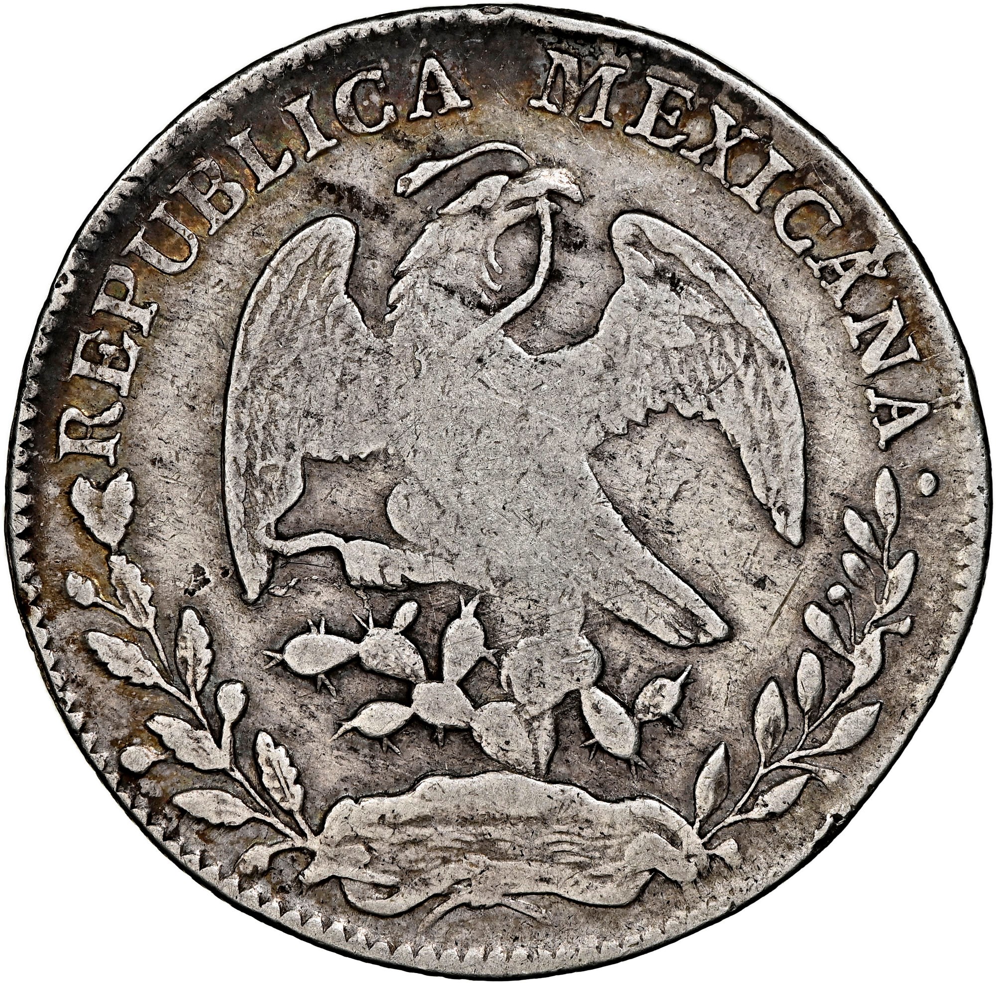 Mexico FIRST REPUBLIC 8 Reales KM 377.6 Prices & Values | NGC