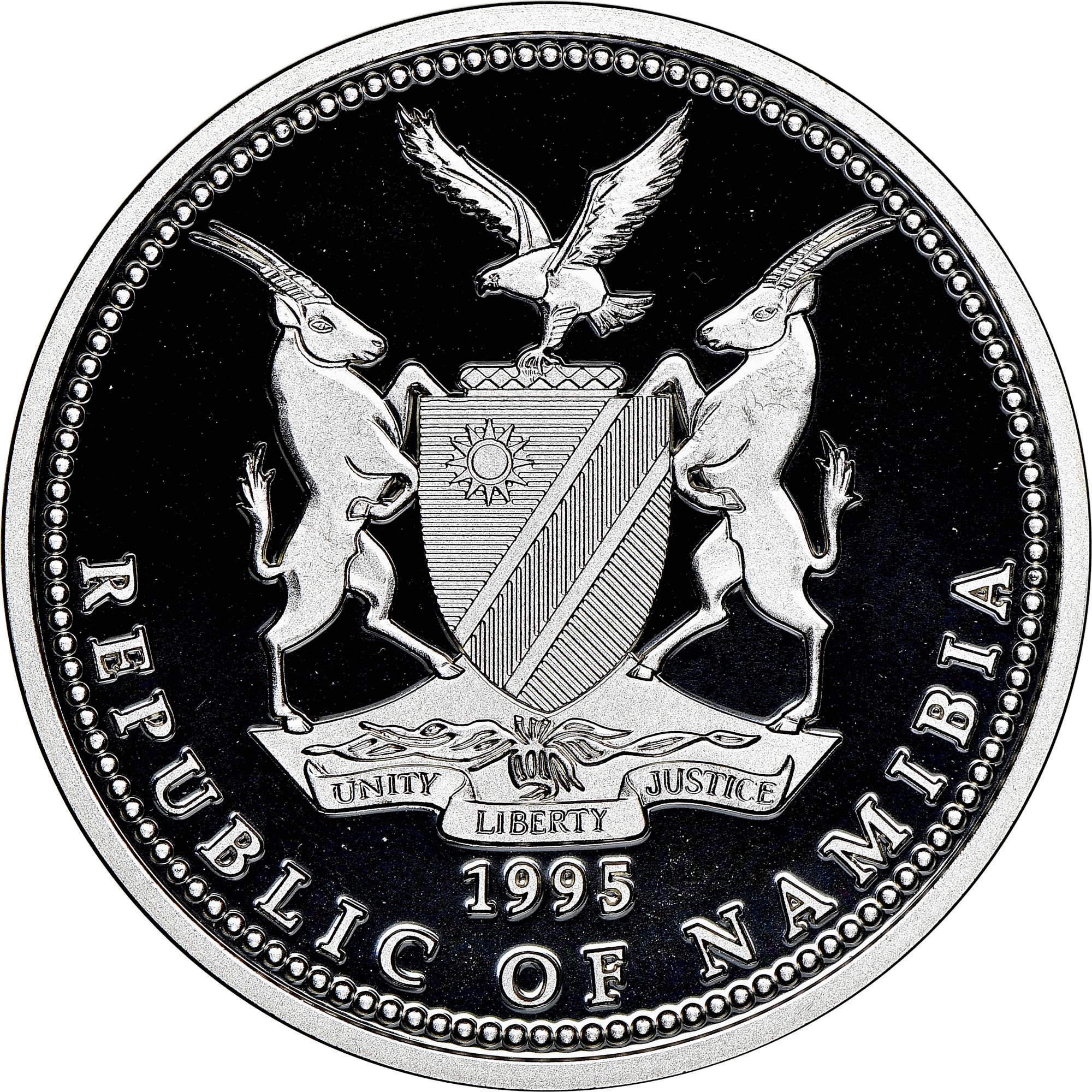 Namibia 10 Dollars KM 8 Prices & Values | NGC