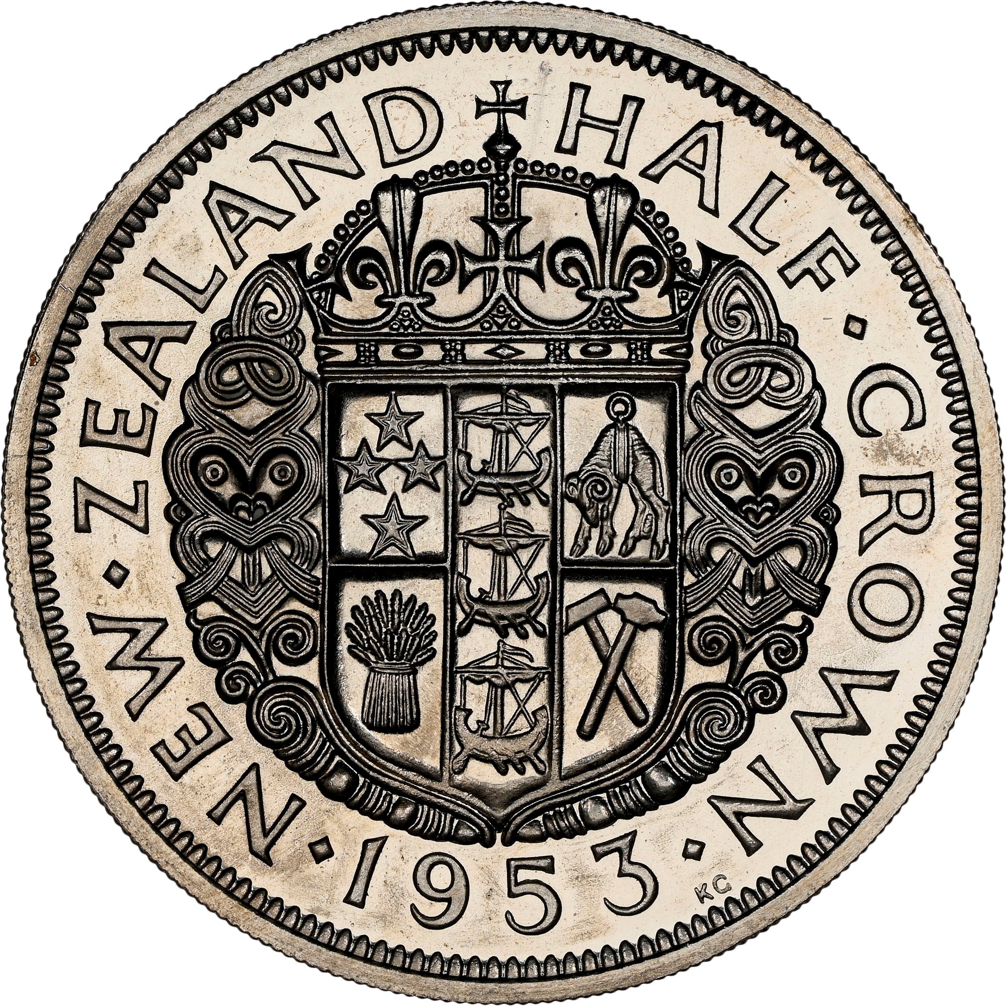 New Zealand 1/2 Crown KM 29.1 Prices & Values | NGC