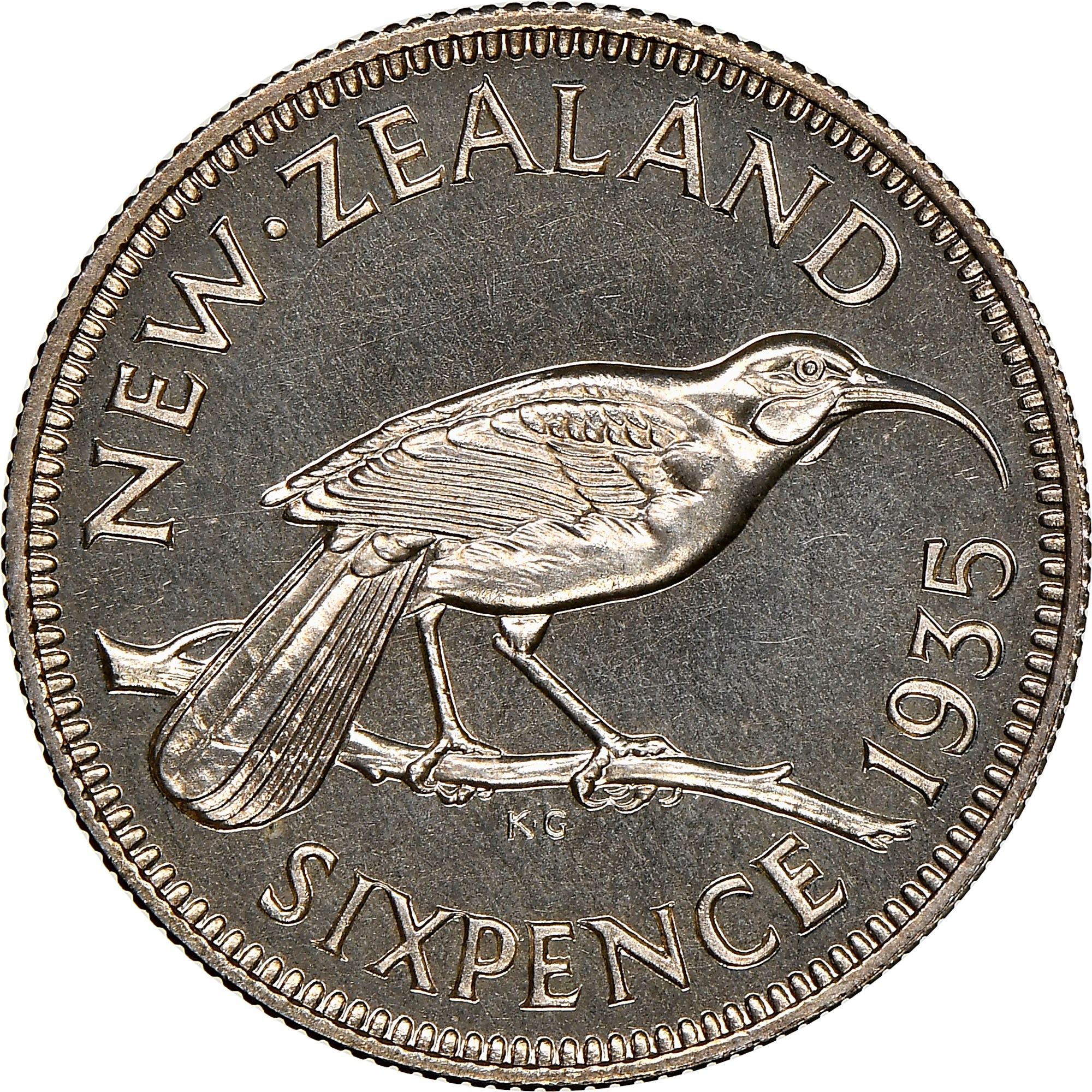 New Zealand 6 Pence KM 2 Prices & Values | NGC