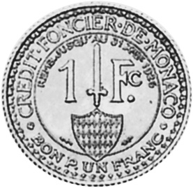 Monaco Franc KM E3 Prices & Values | NGC