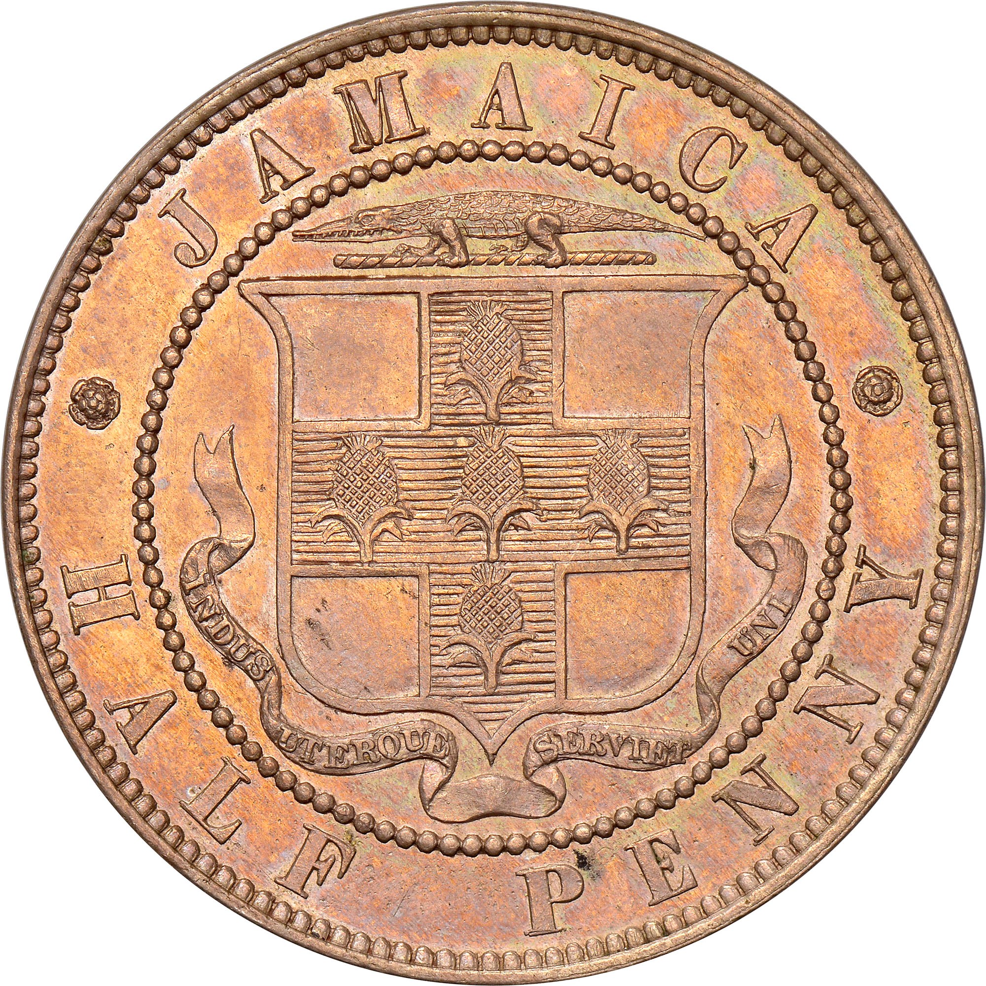 Jamaica 1/2 Penny KM Pn1 Prices & Values | NGC