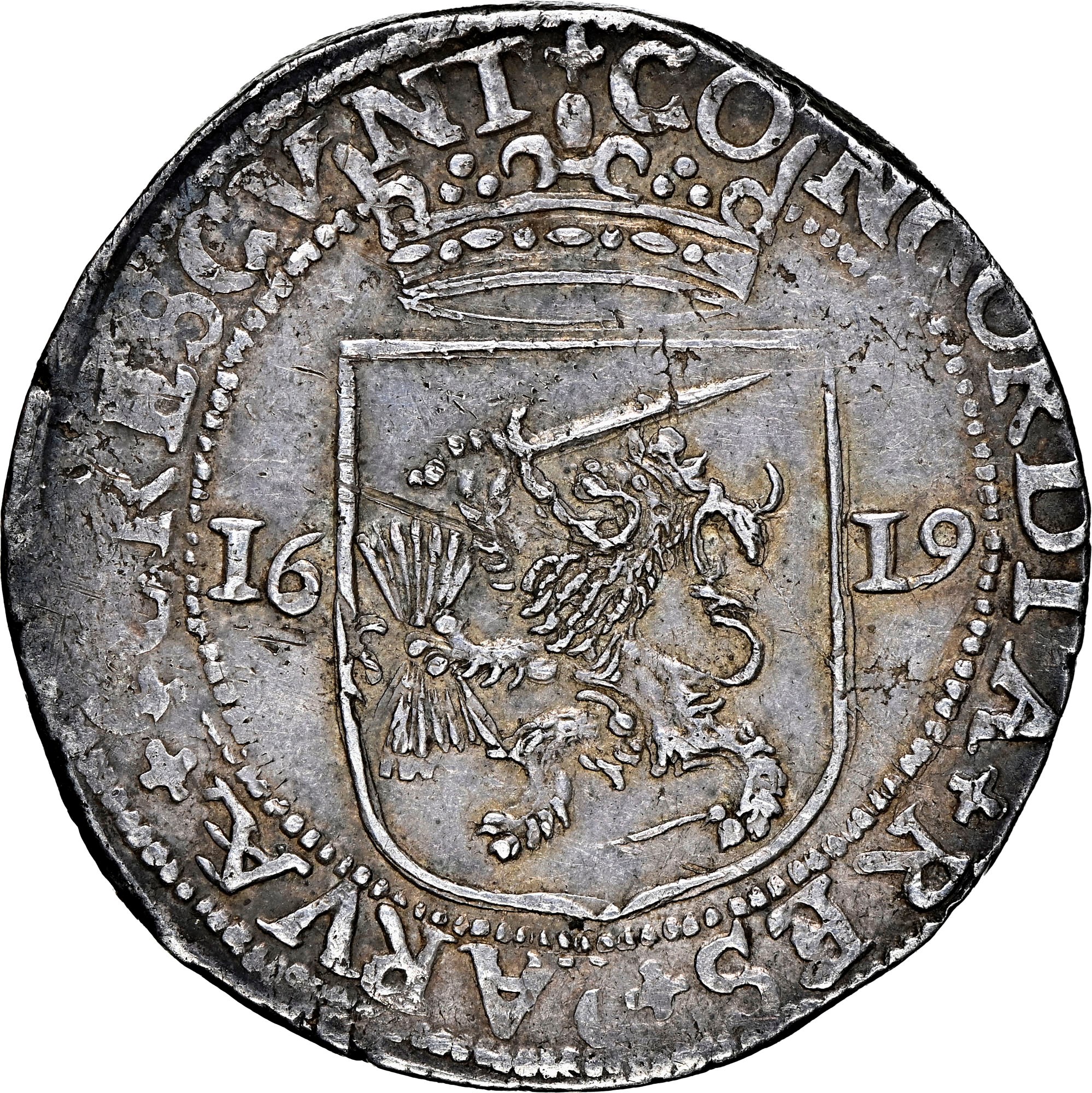 Netherlands UTRECHT 1/2 Nederlandse Rijksdaalder KM 11.1 Prices & Valu