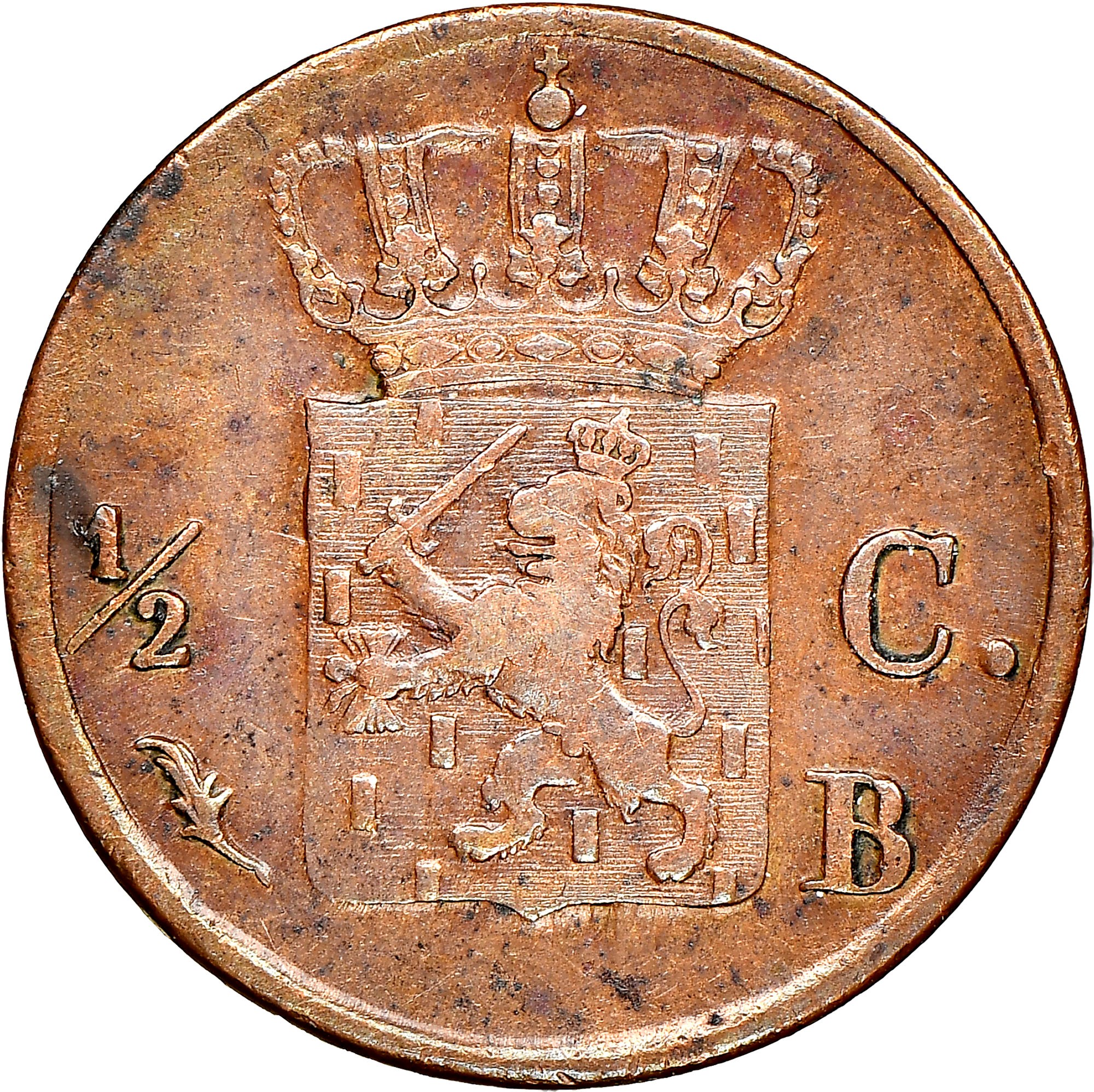 Netherlands 1 2 Cent KM 51 Prices Values NGC Netherlands 1 2 Cent KM 51 Prices Values NGC