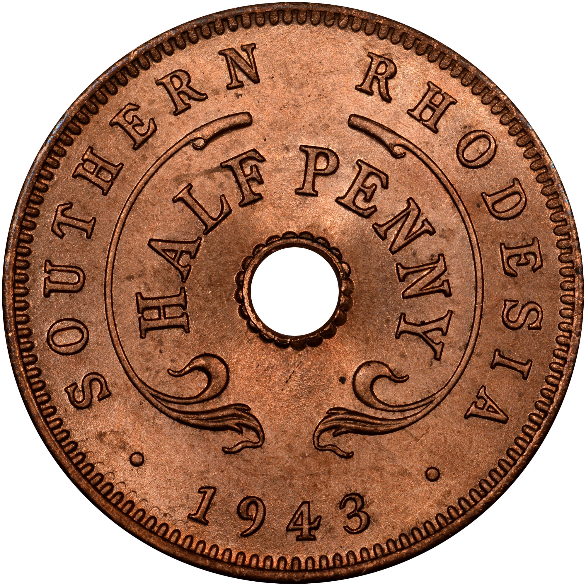 Southern Rhodesia 1 2 Penny KM 14a Prices Values NGC Southern Rhodesia 1 2 Penny KM 14a Prices Values NGC