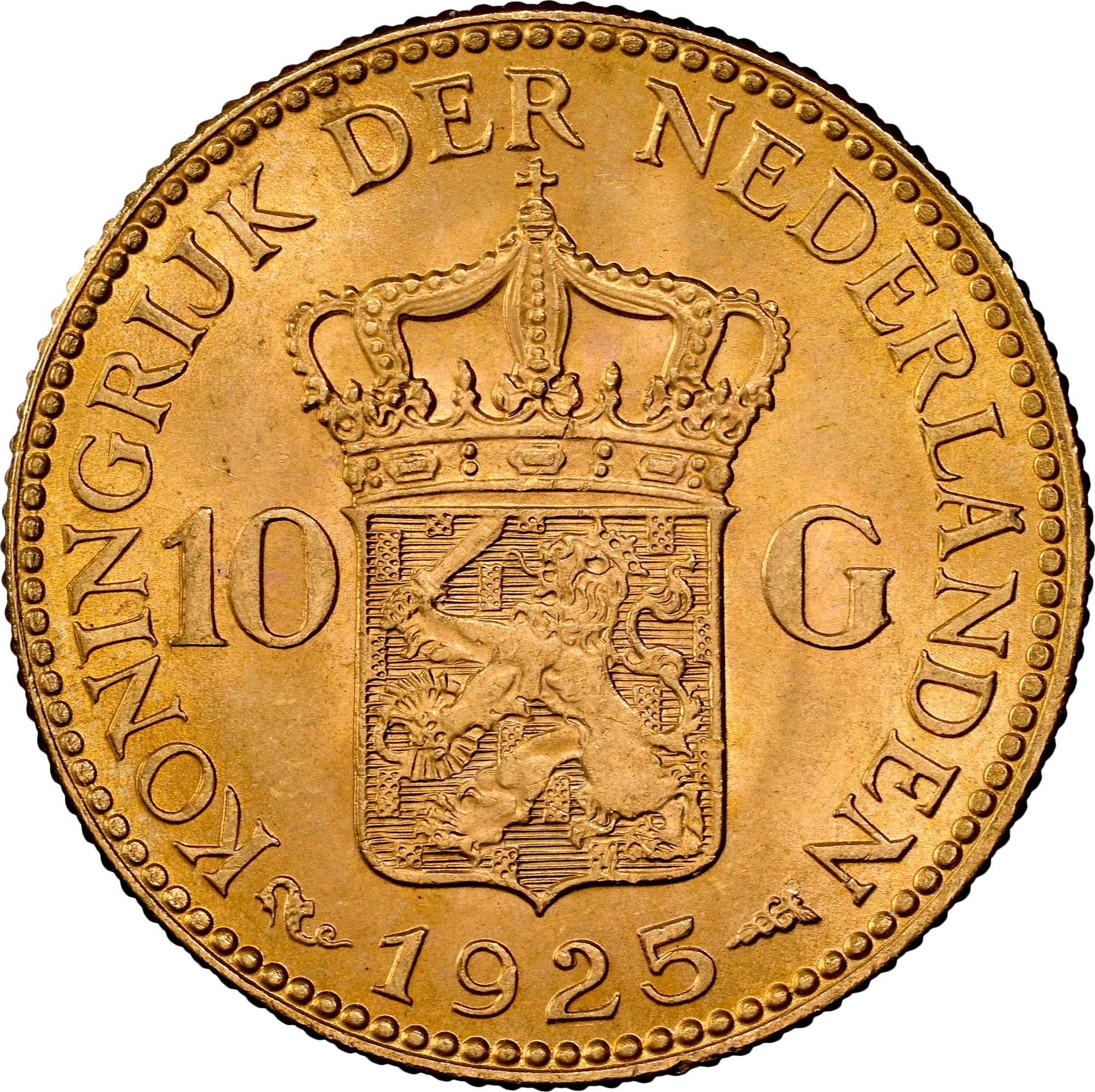 Netherlands 10 Gulden KM 162 Prices & Values | NGC