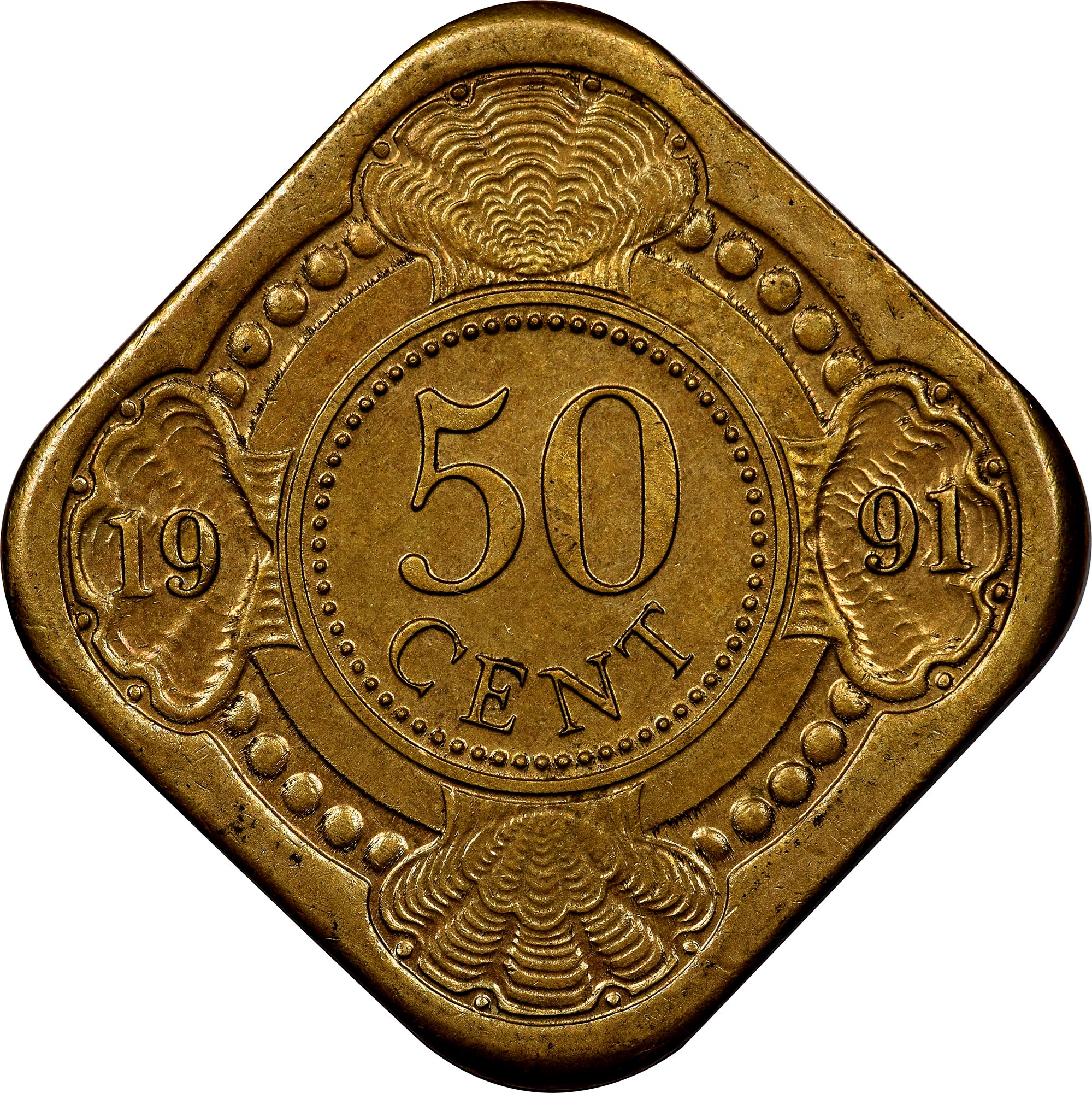 Netherlands Antilles 50 Cents KM 36 Prices & Values | NGC