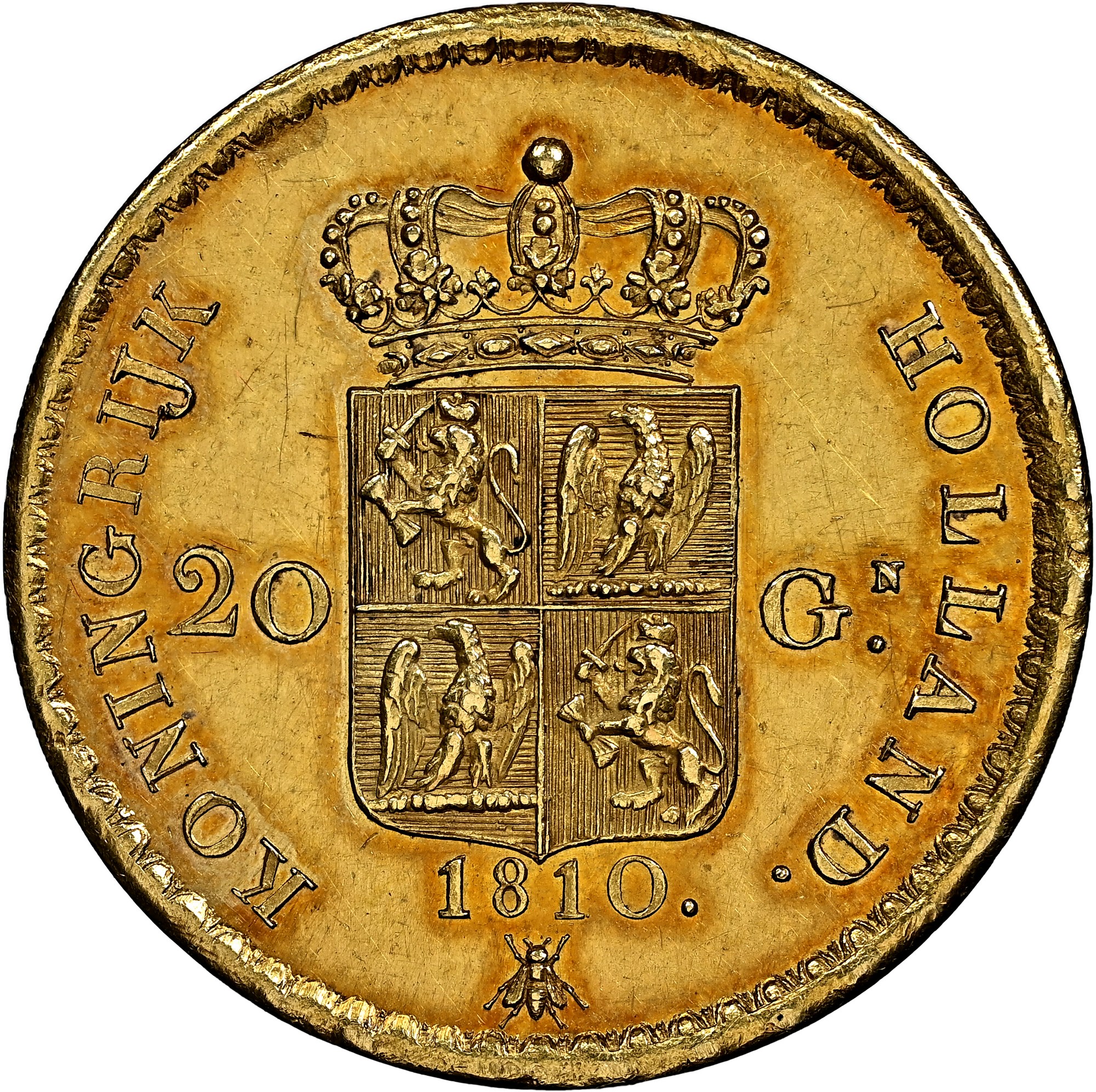 Netherlands 20 Gulden KM 34 Prices & Values | NGC