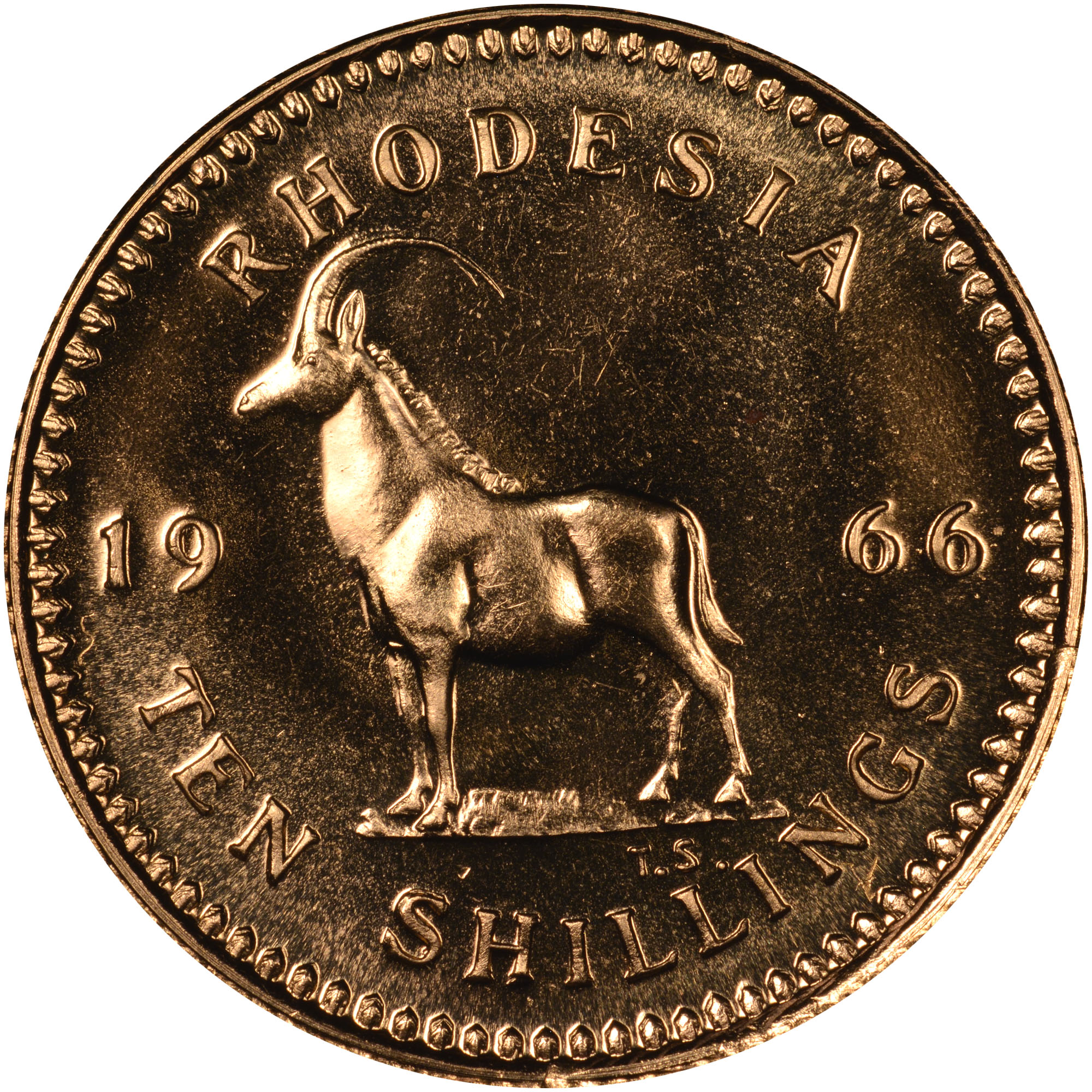 Rhodesia 10 Shillings KM 5 Prices & Values | NGC