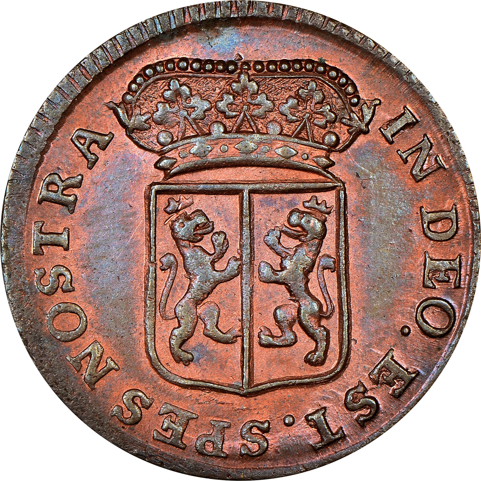 Netherlands GELDERLAND Duit KM 93 Prices & Values | NGC
