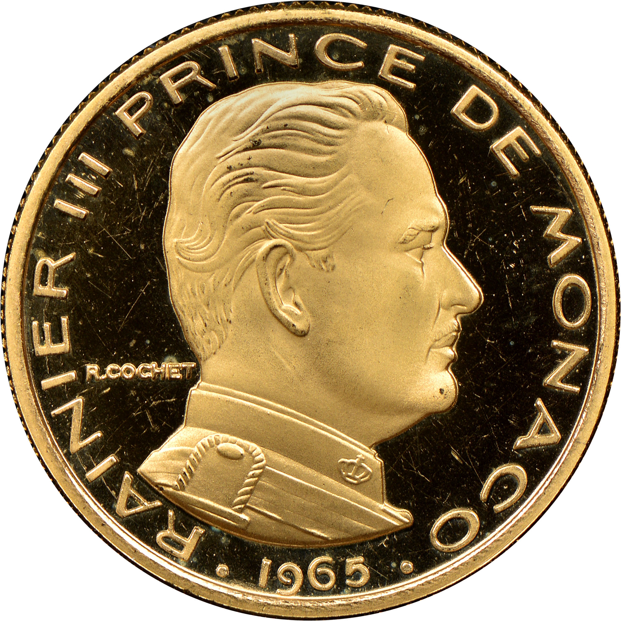 Monaco 1/2 Franc KM E54 Prices & Values | NGC