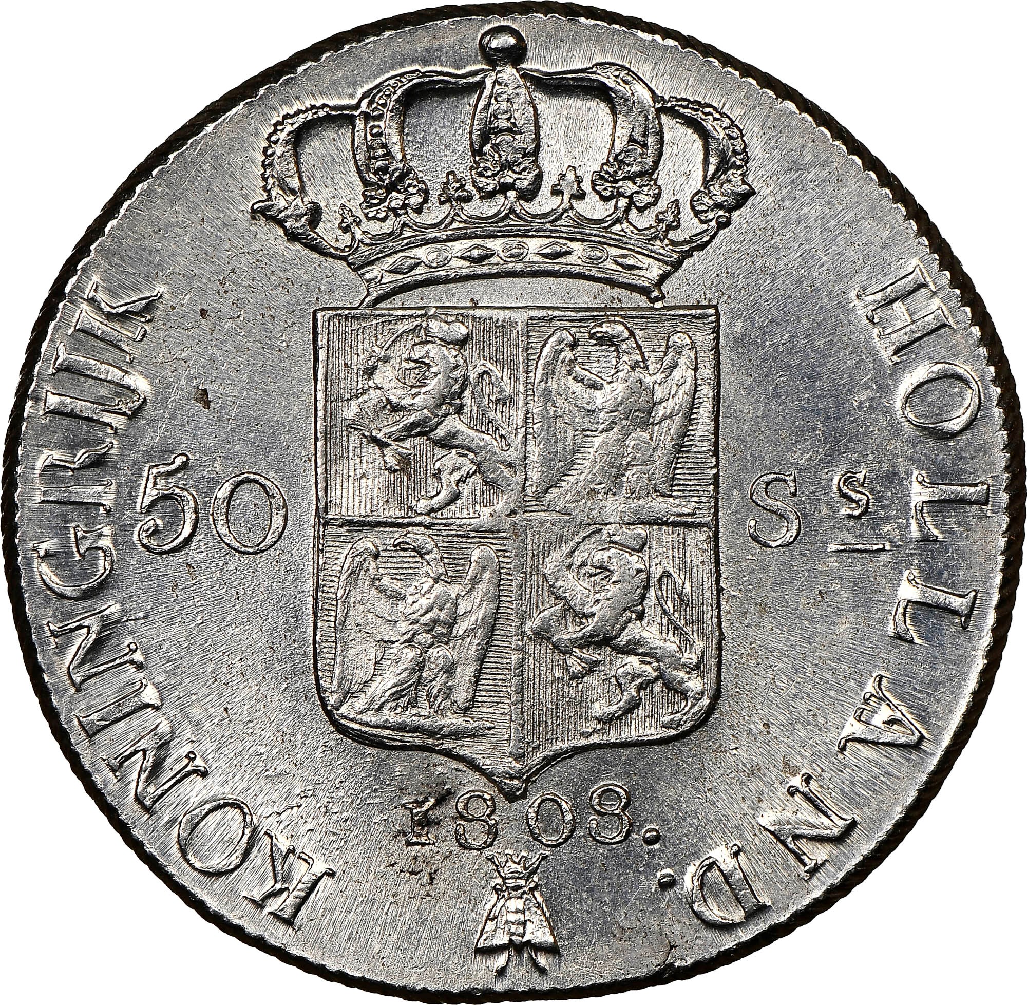 Netherlands 50 Stuivers KM 28 Prices & Values | NGC