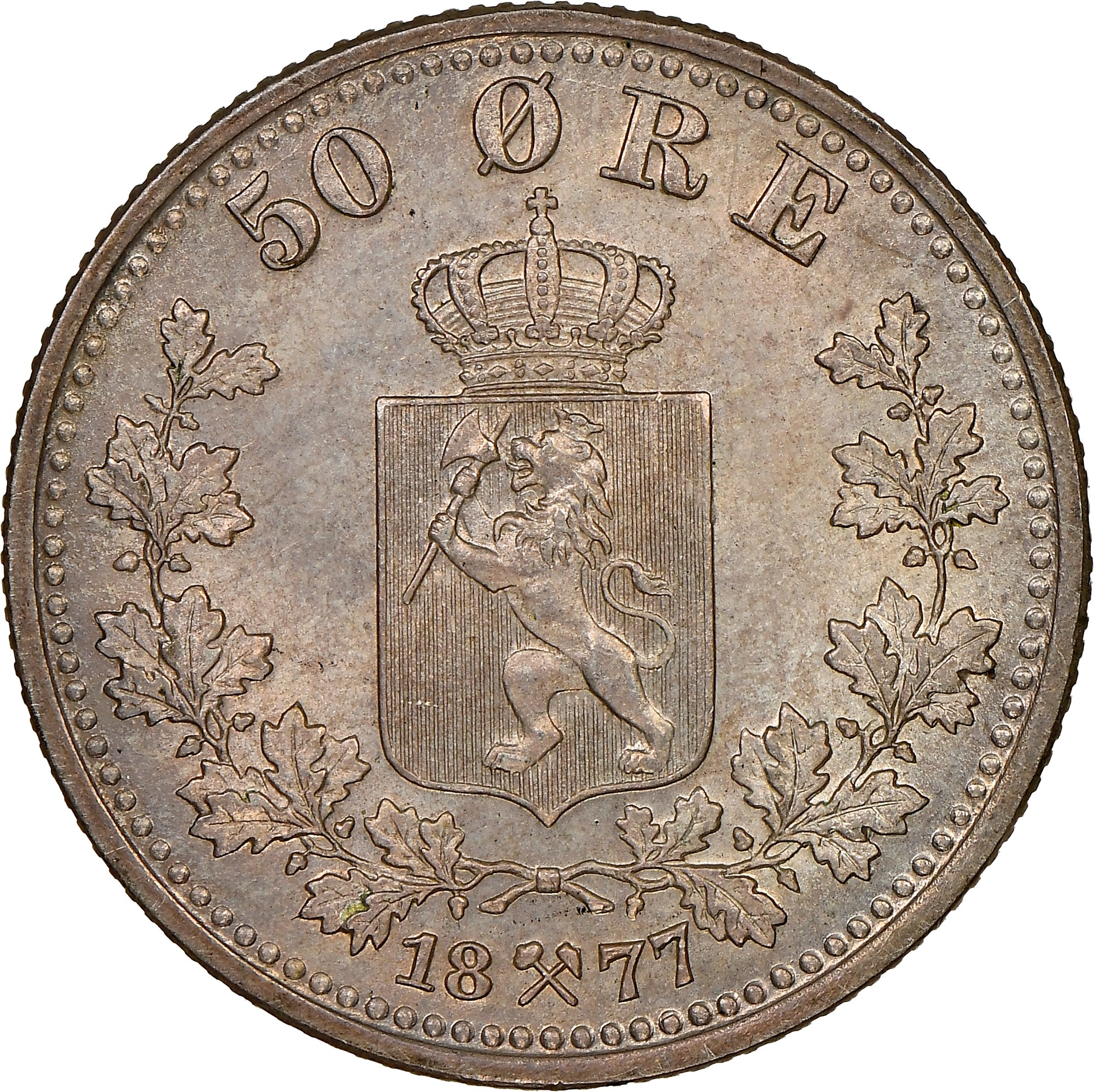 Norway 50 Øre KM 356 Prices & Values | NGC
