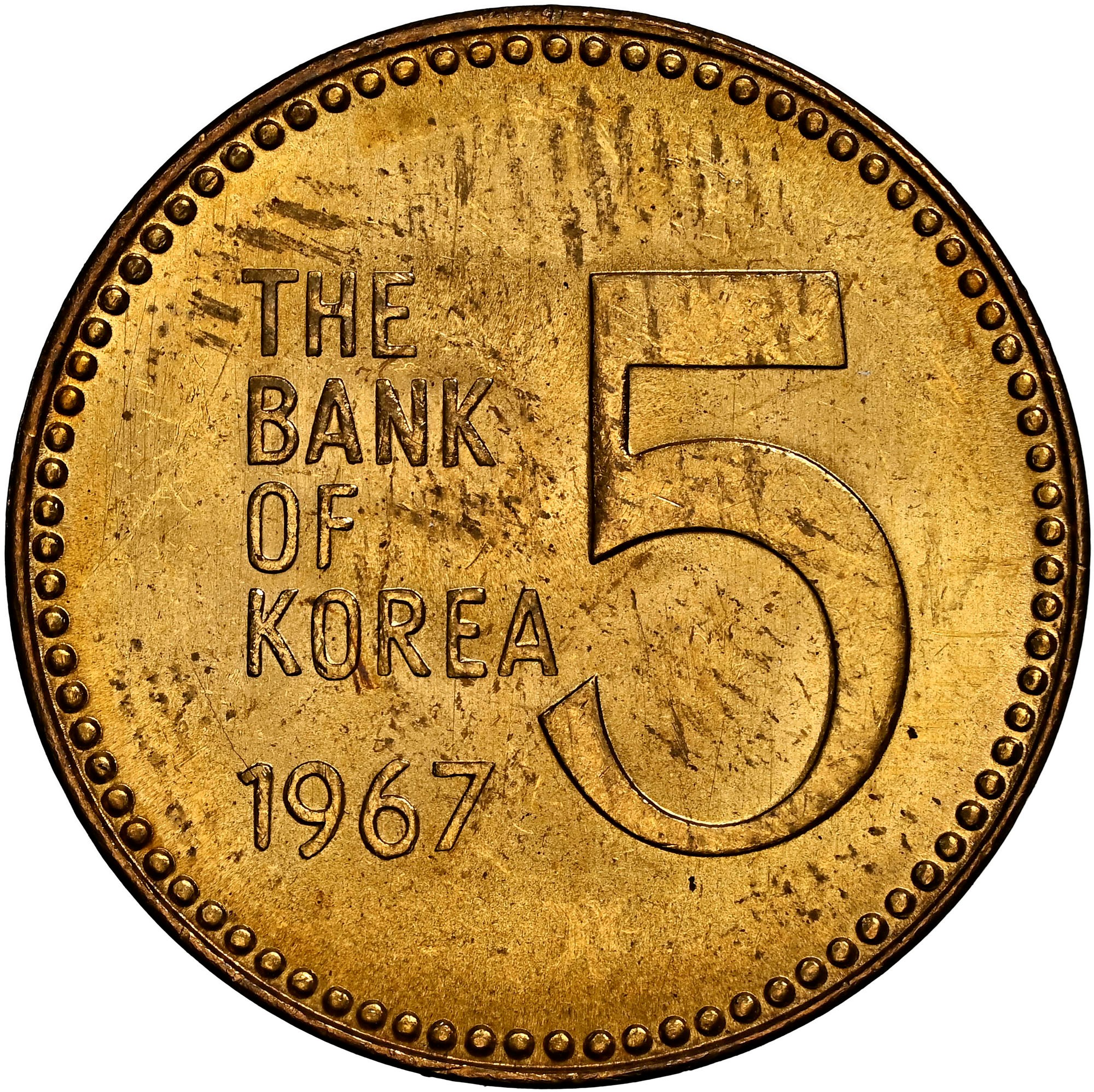 Korea-South 5 Won KM 5 Prices & Values | NGC