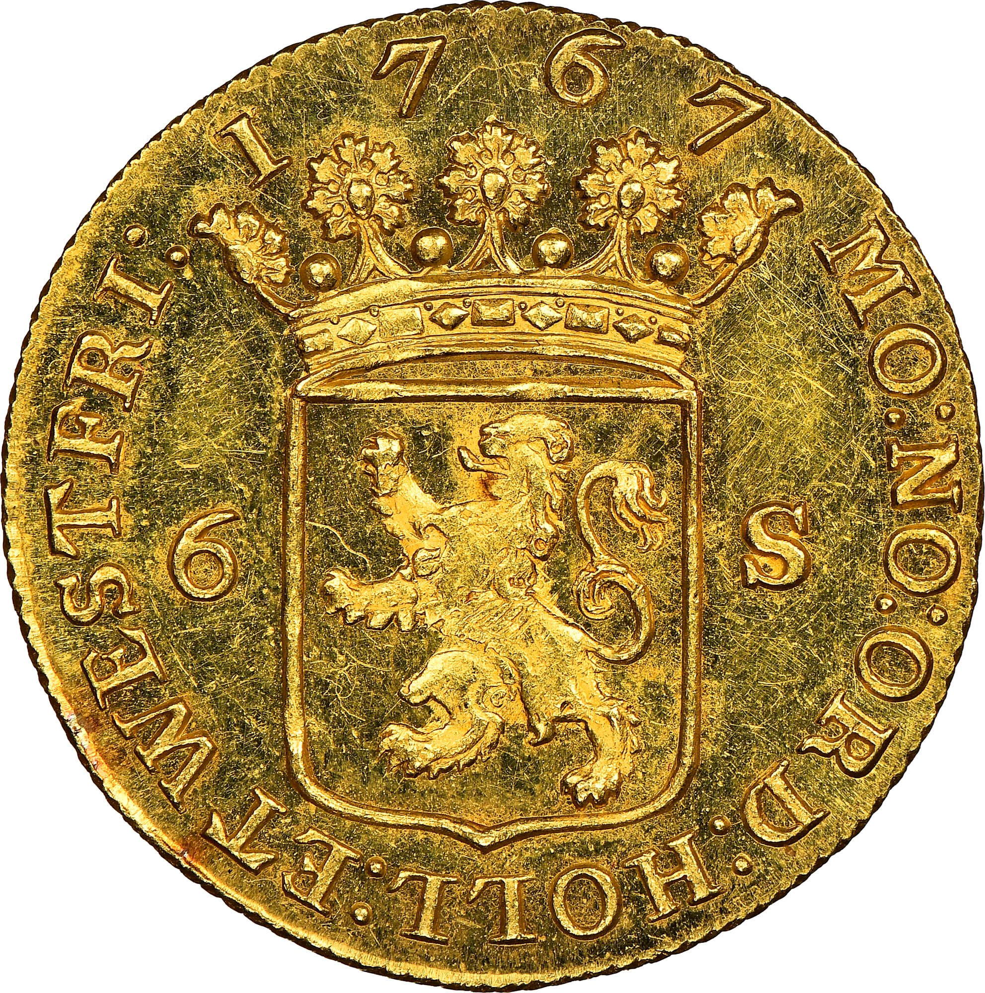 Netherlands HOLLAND (Netherlands) 6 Stuivers KM 45a Prices & Values