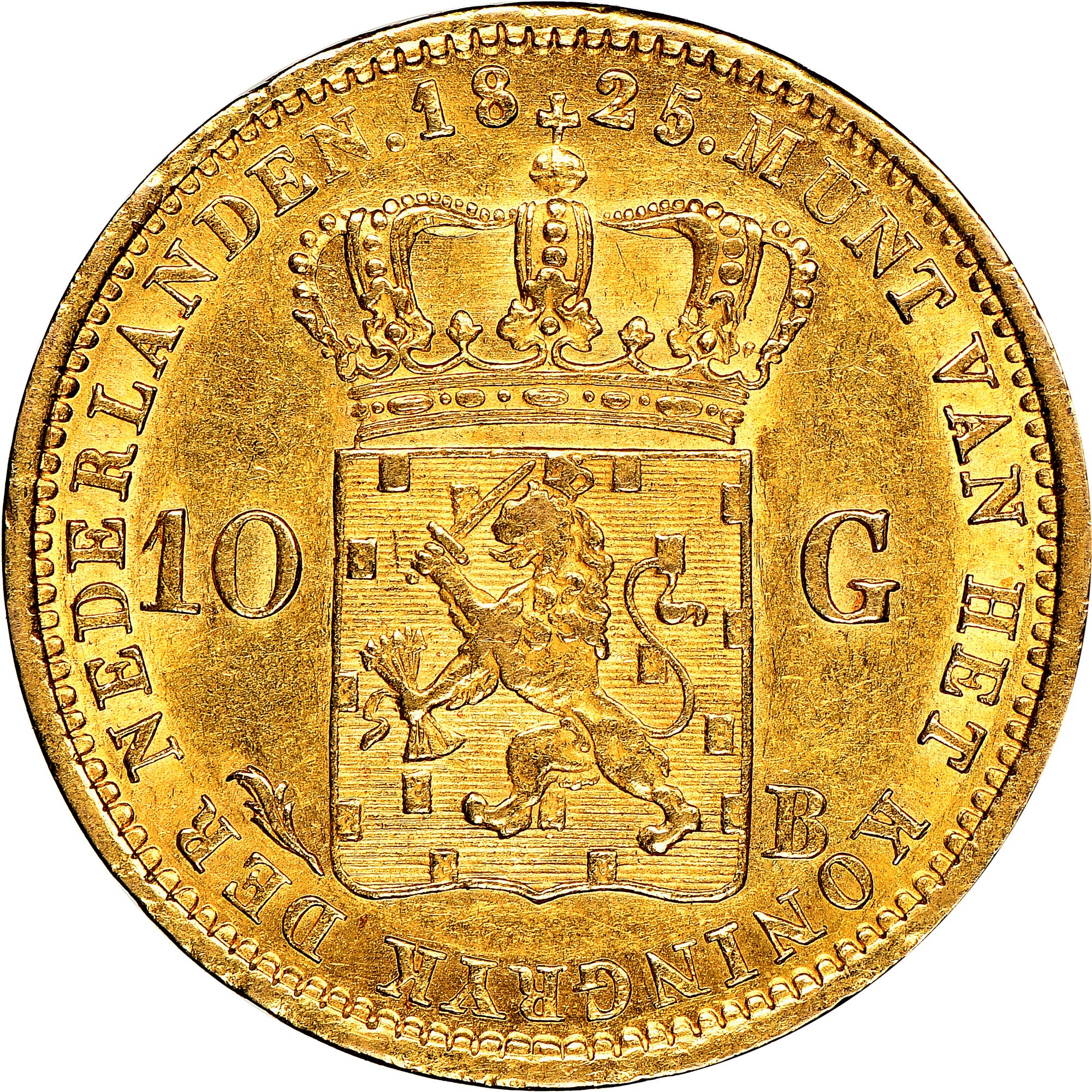 Netherlands 10 Gulden KM 56 Prices & Values | NGC