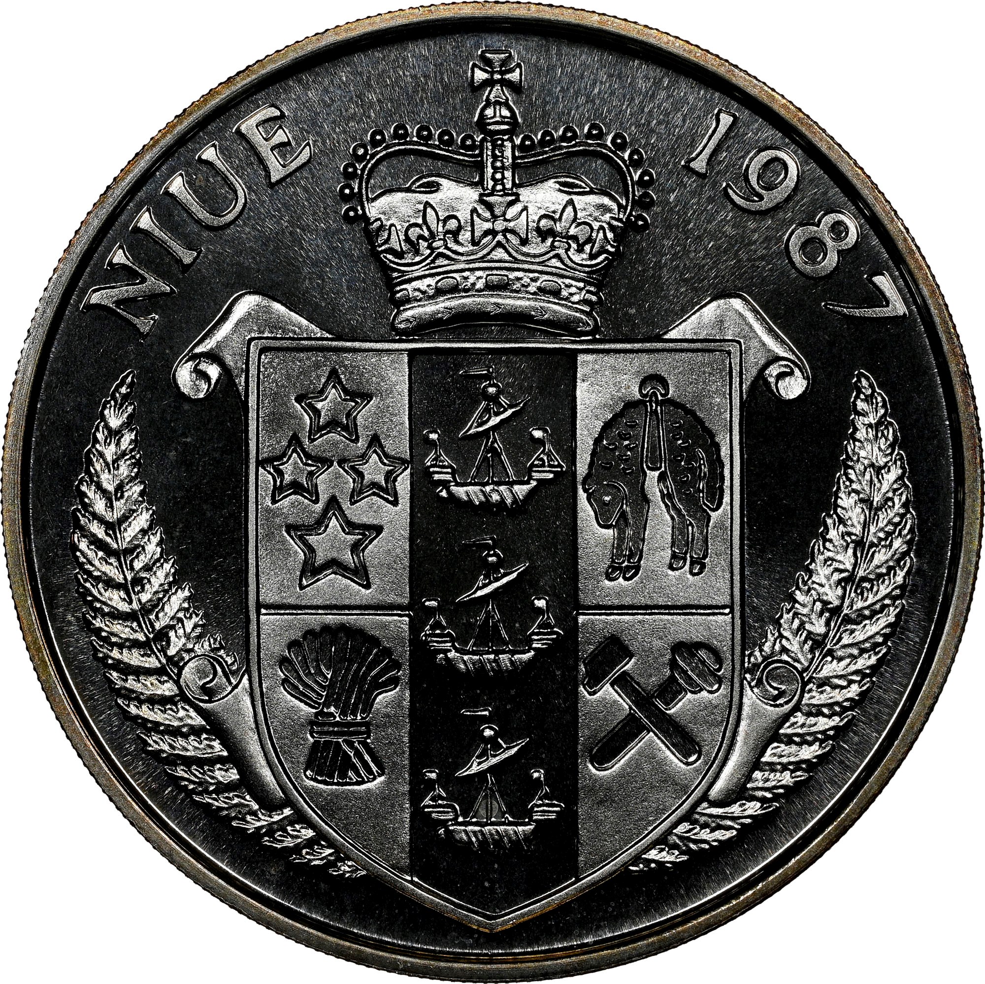 Niue 50 Dollars KM 6 Prices & Values | NGC