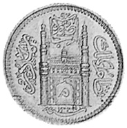 India-Princely States HYDERABAD 1/4 Ashrafi Y 42.1 Prices & Values | N